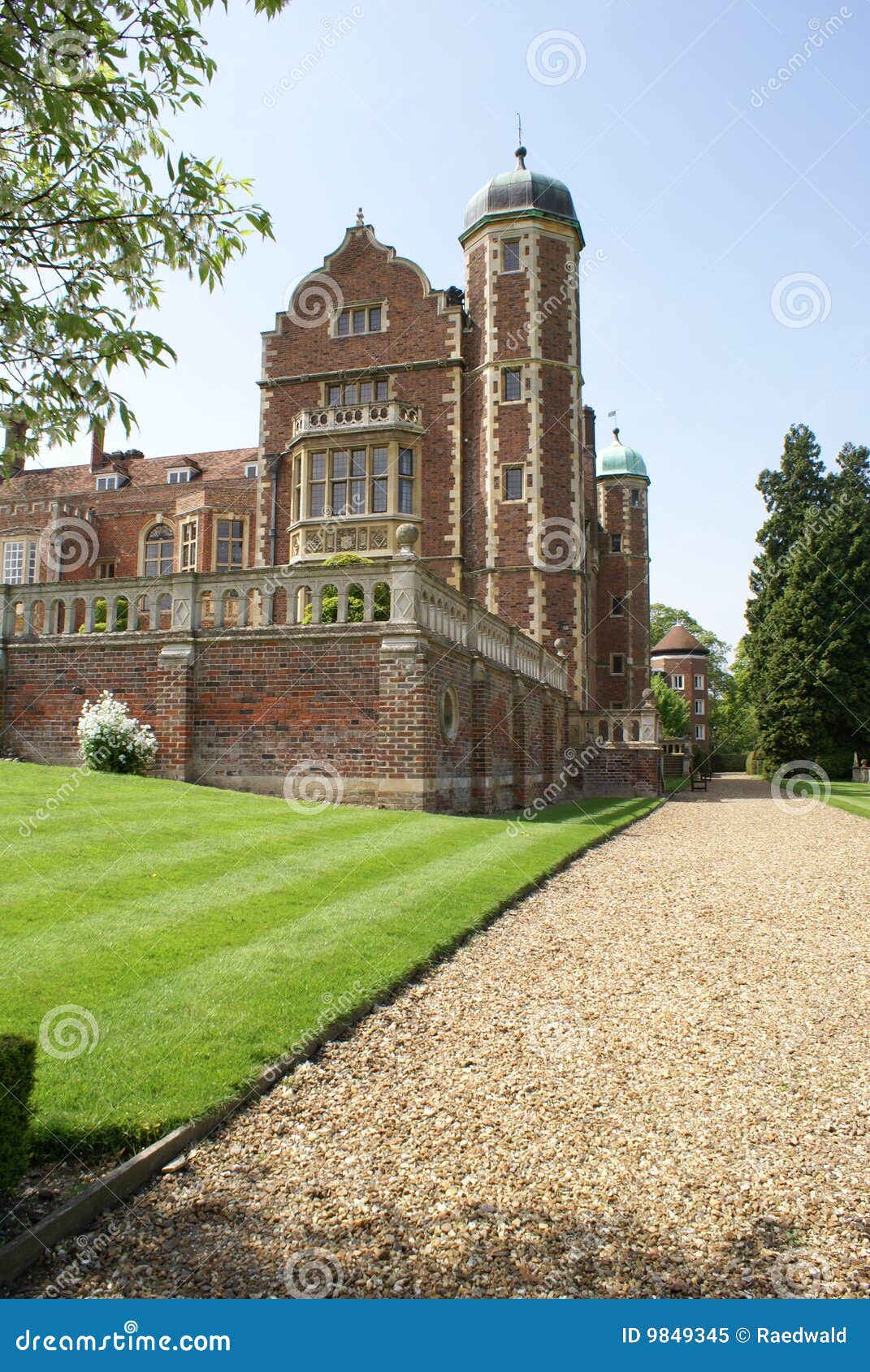 Jacobean Style, Aldermaston Manor Royalty-Free Stock Photography ...