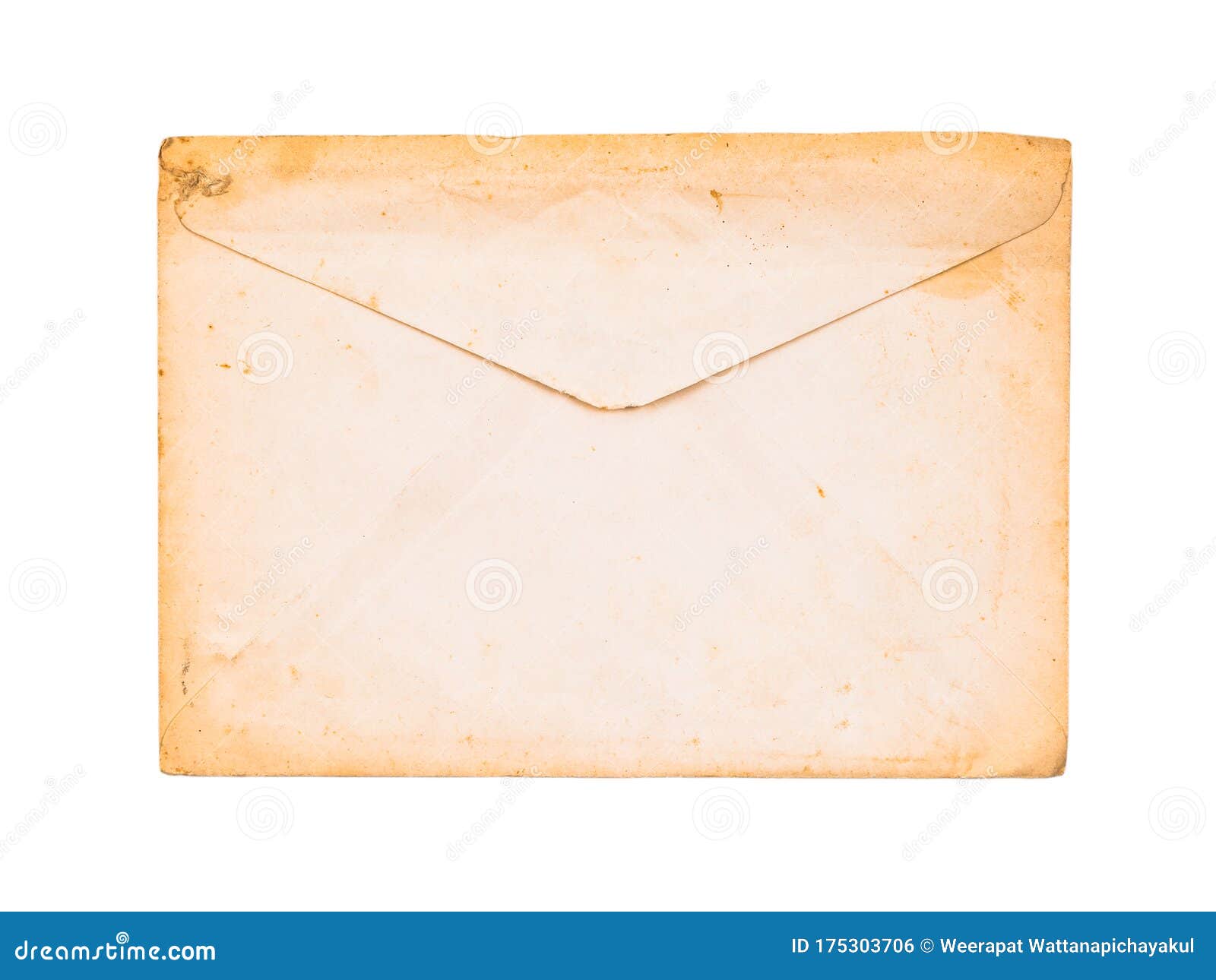 Old Envelope stock photo. Image of paper, border, white - 175303706