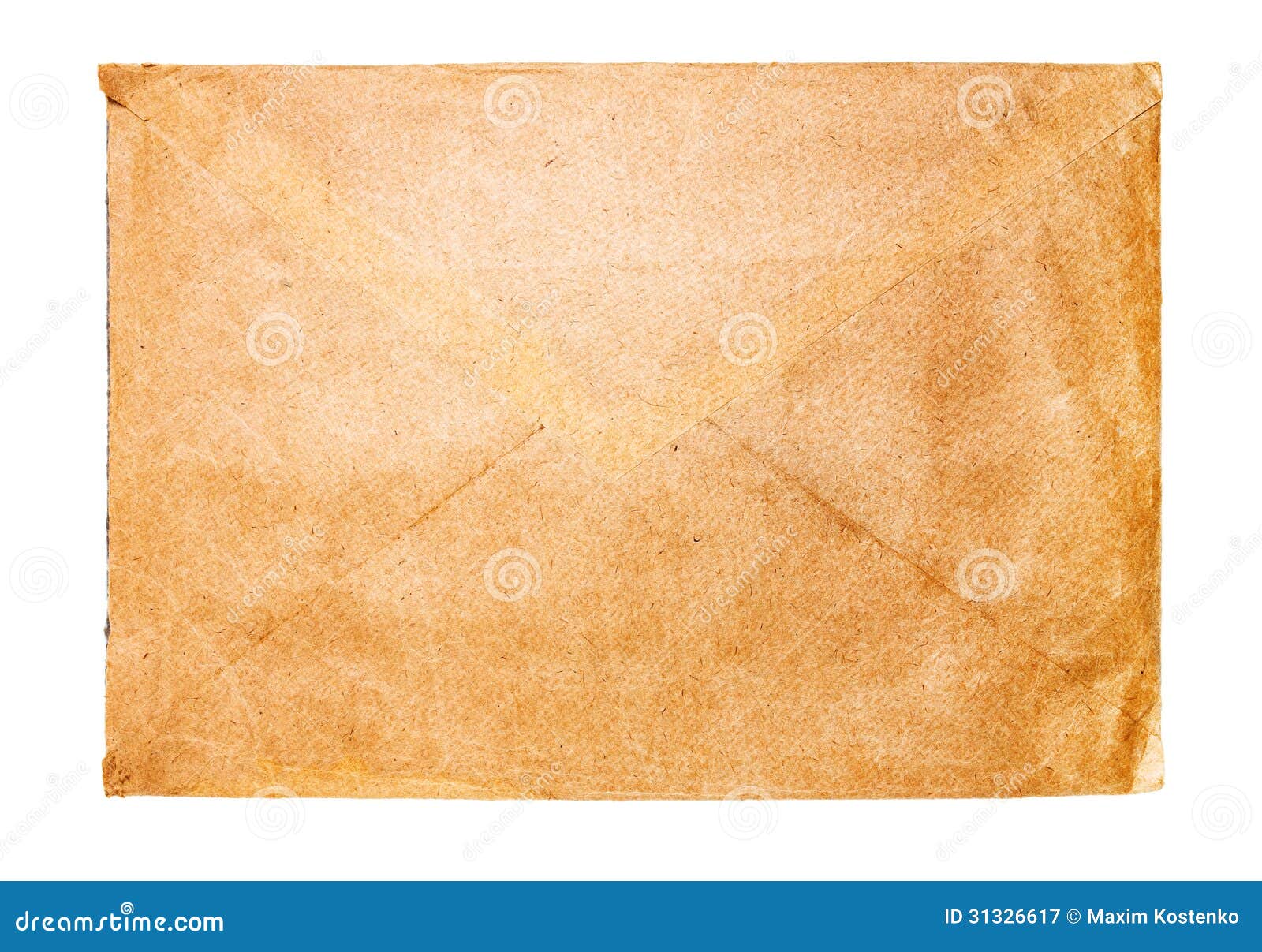 Old envelope stock image. Image of scratched, ancient - 31326617