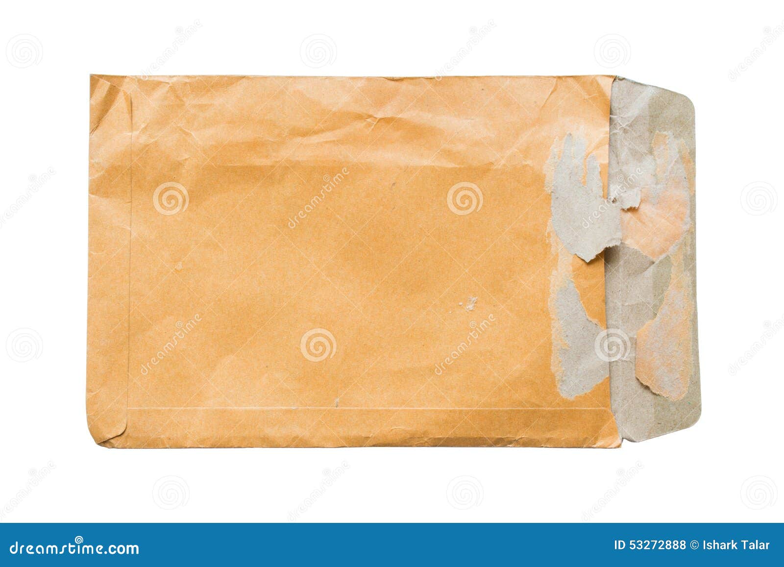 The old envelope stock photo. Image of open, information - 53272888