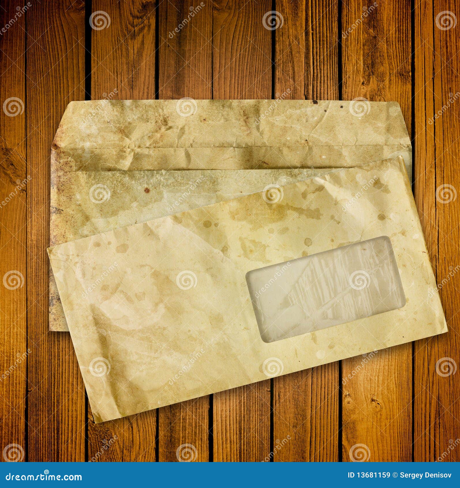 Old envelopes stock image. Image of rungy, ancient, texture - 13681159