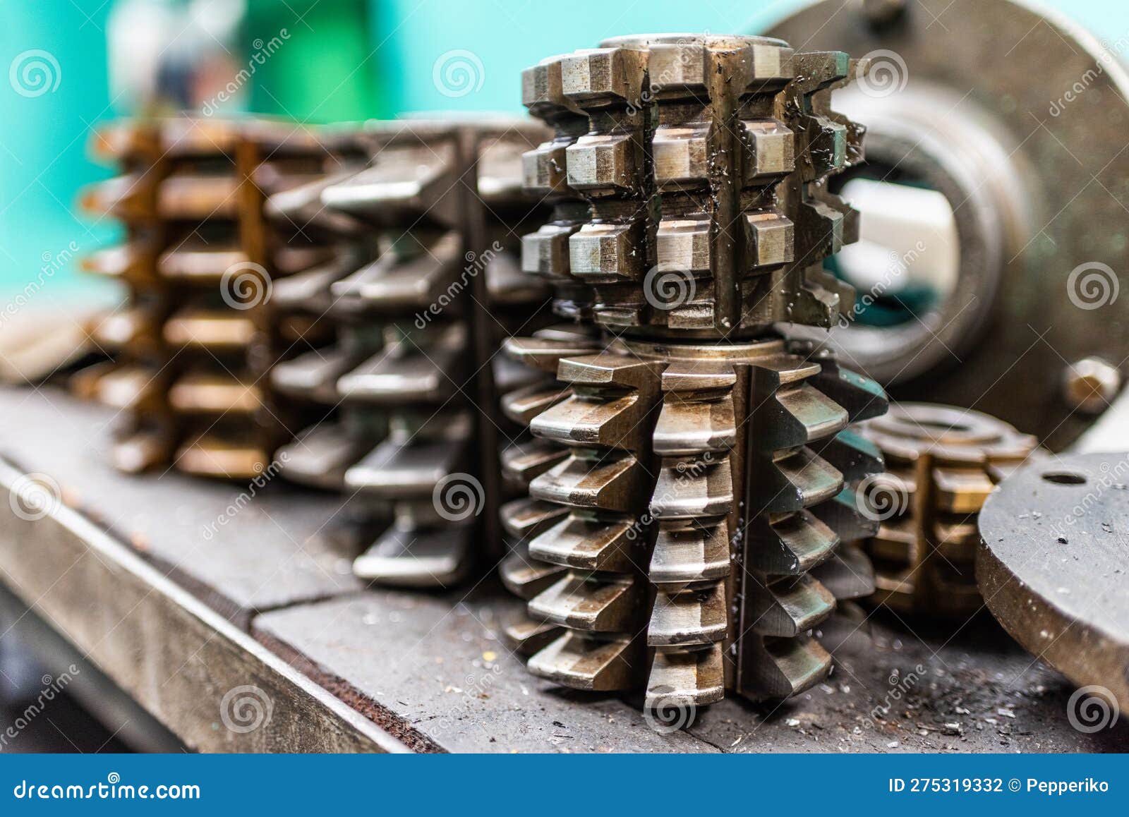 Old Equipment, Tools in a Rustic Style in an Abandoned Mechanical ...
