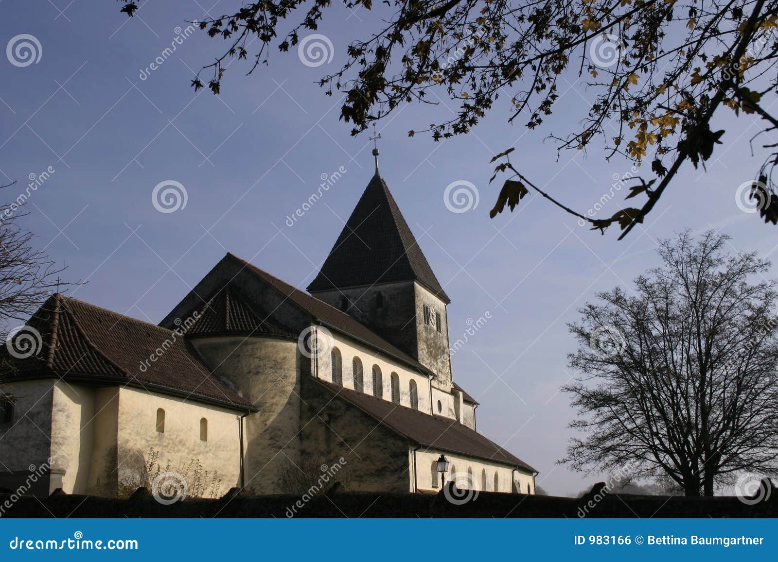 Old European Church stock photo. Image of tree, roof, parish - 983166