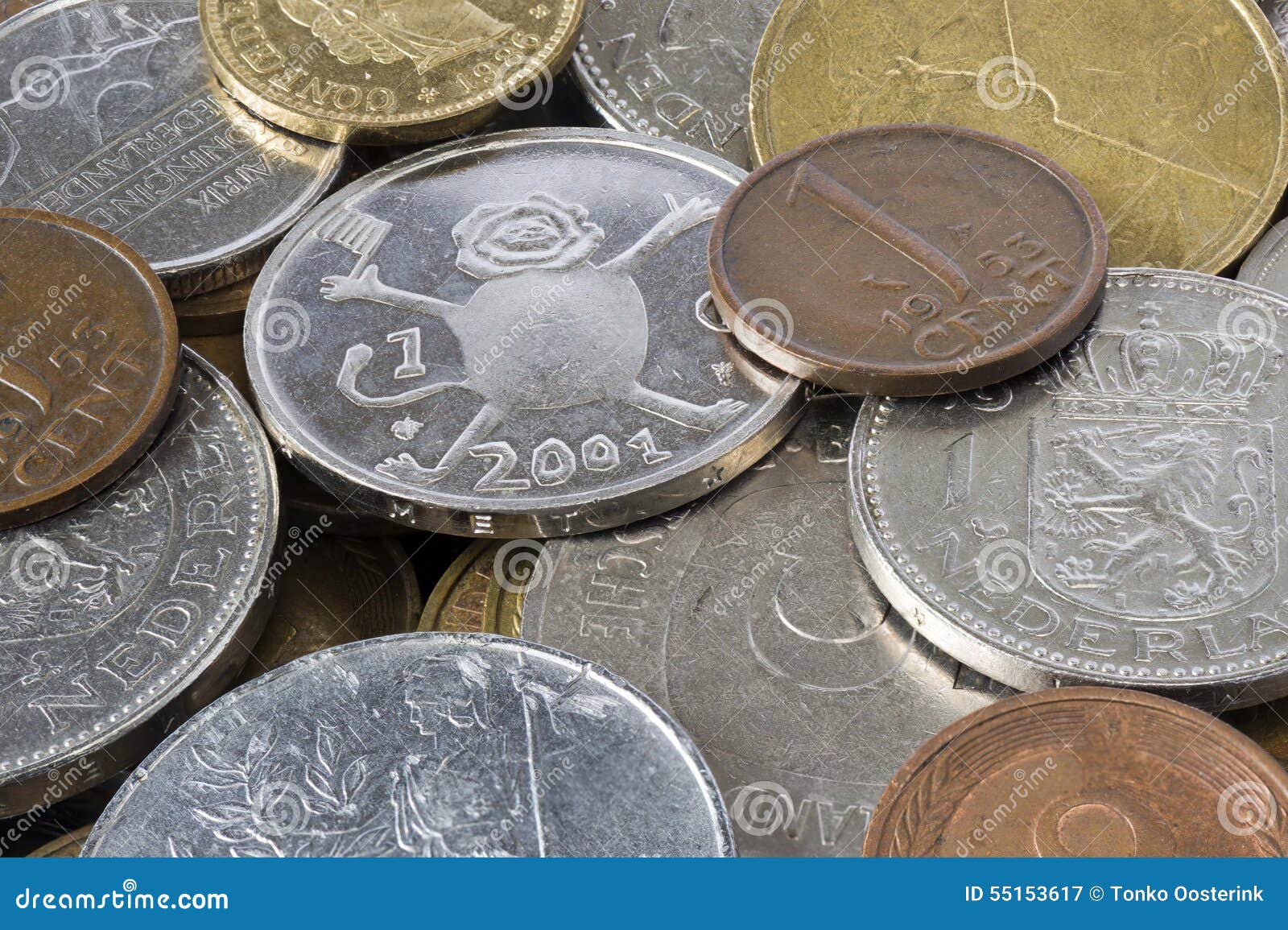 Old European coins stock image. Image of decrepit, silver - 55153617