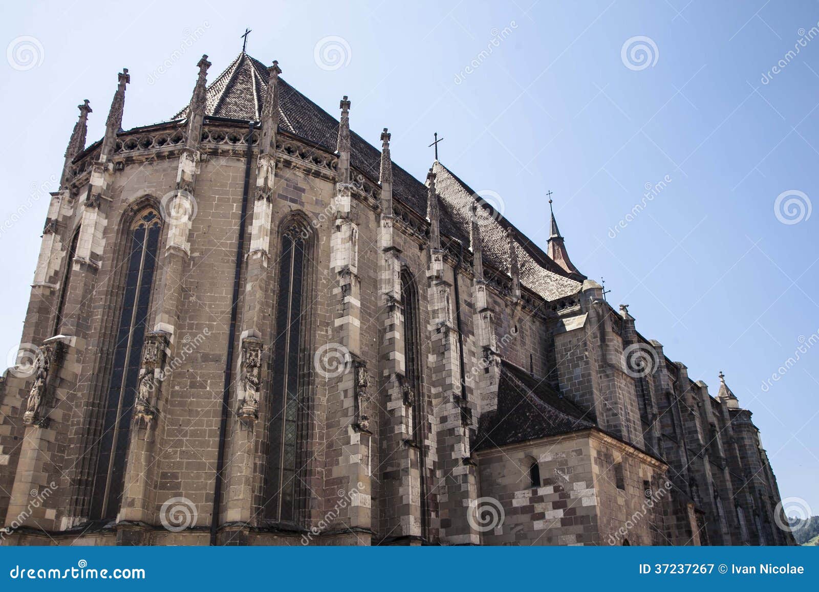 Old European Gothic Church. Stock Image - Image of stone, historic ...