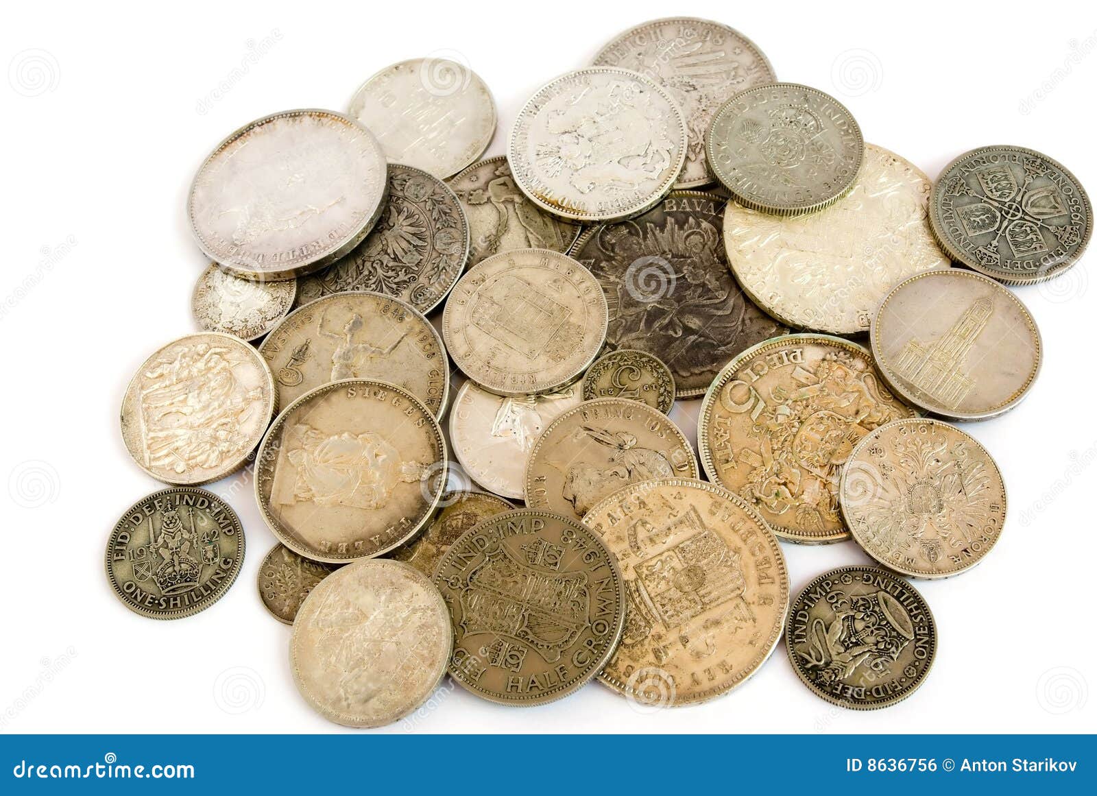 1,275 Old European Silver Coins Stock Photos - Free & Royalty-Free ...