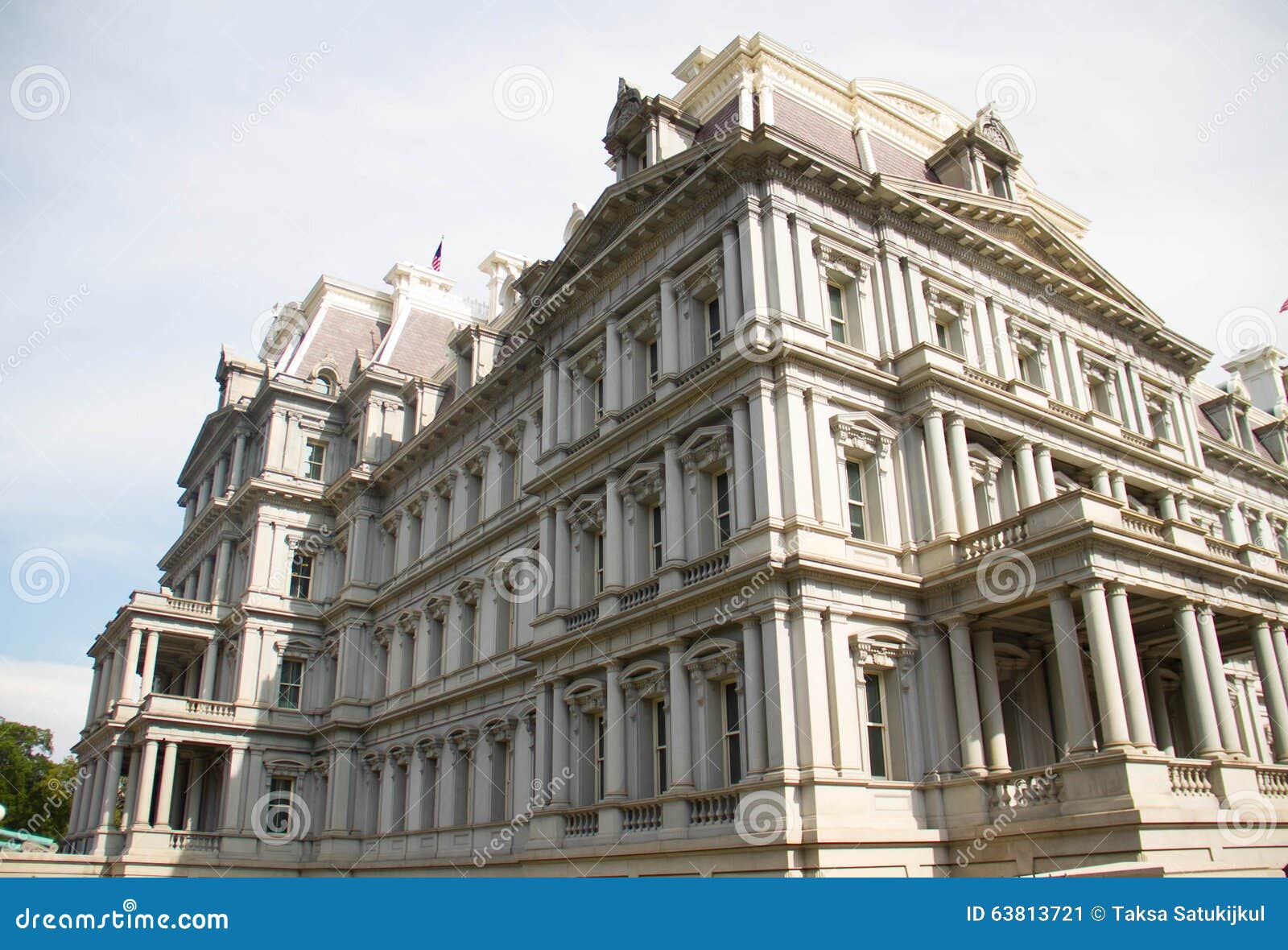 Old Exclusive Office Building Stock Image - Image of office, building ...