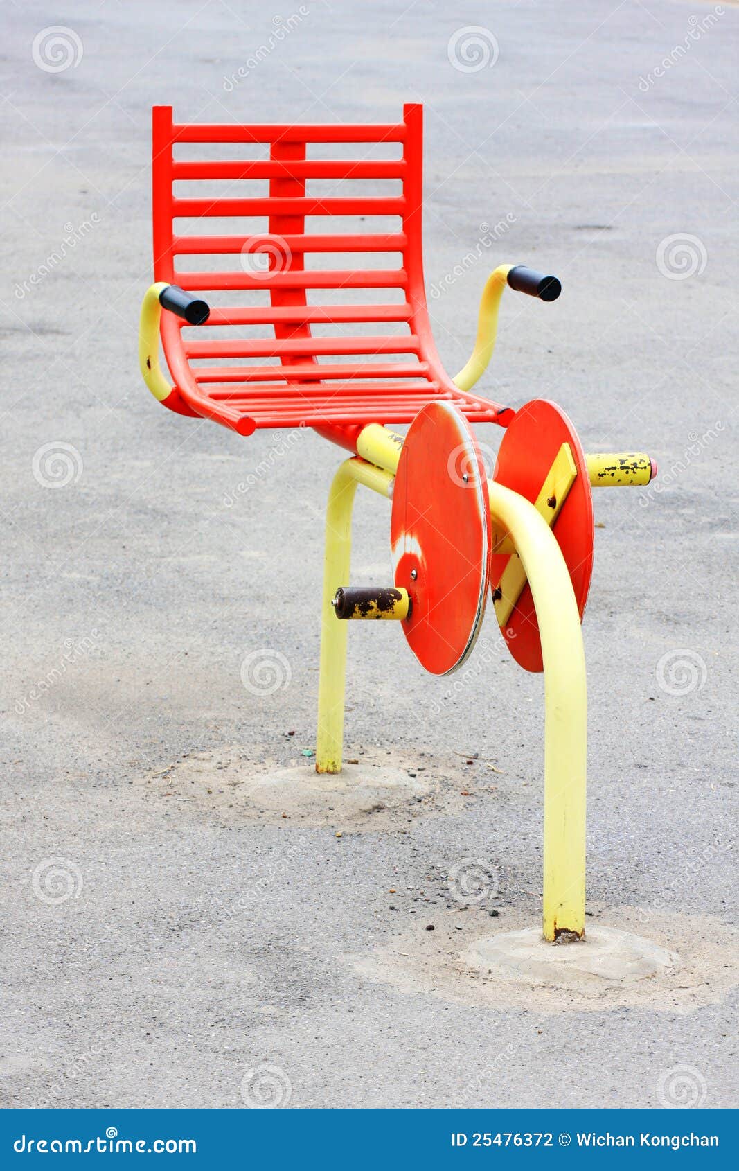 Old exercise machines stock photo. Image of isolated - 25476372