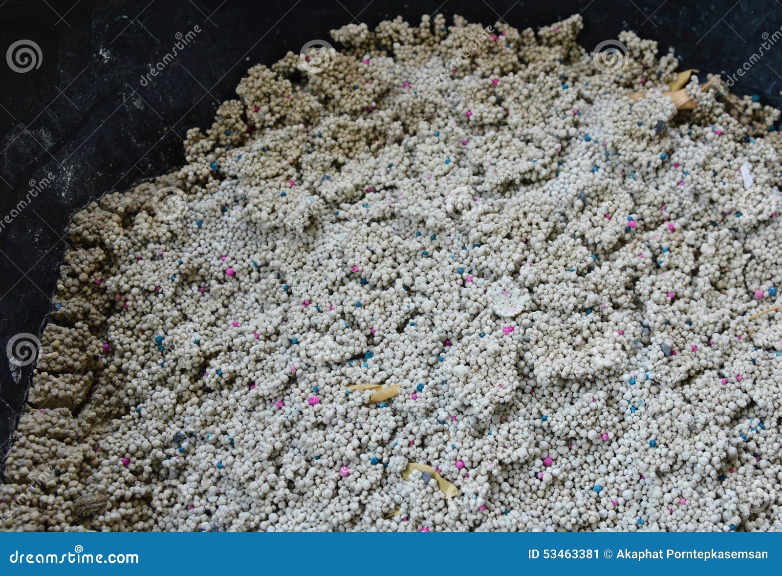 Old and expired cat litter stock image. Image of sand - 53463381