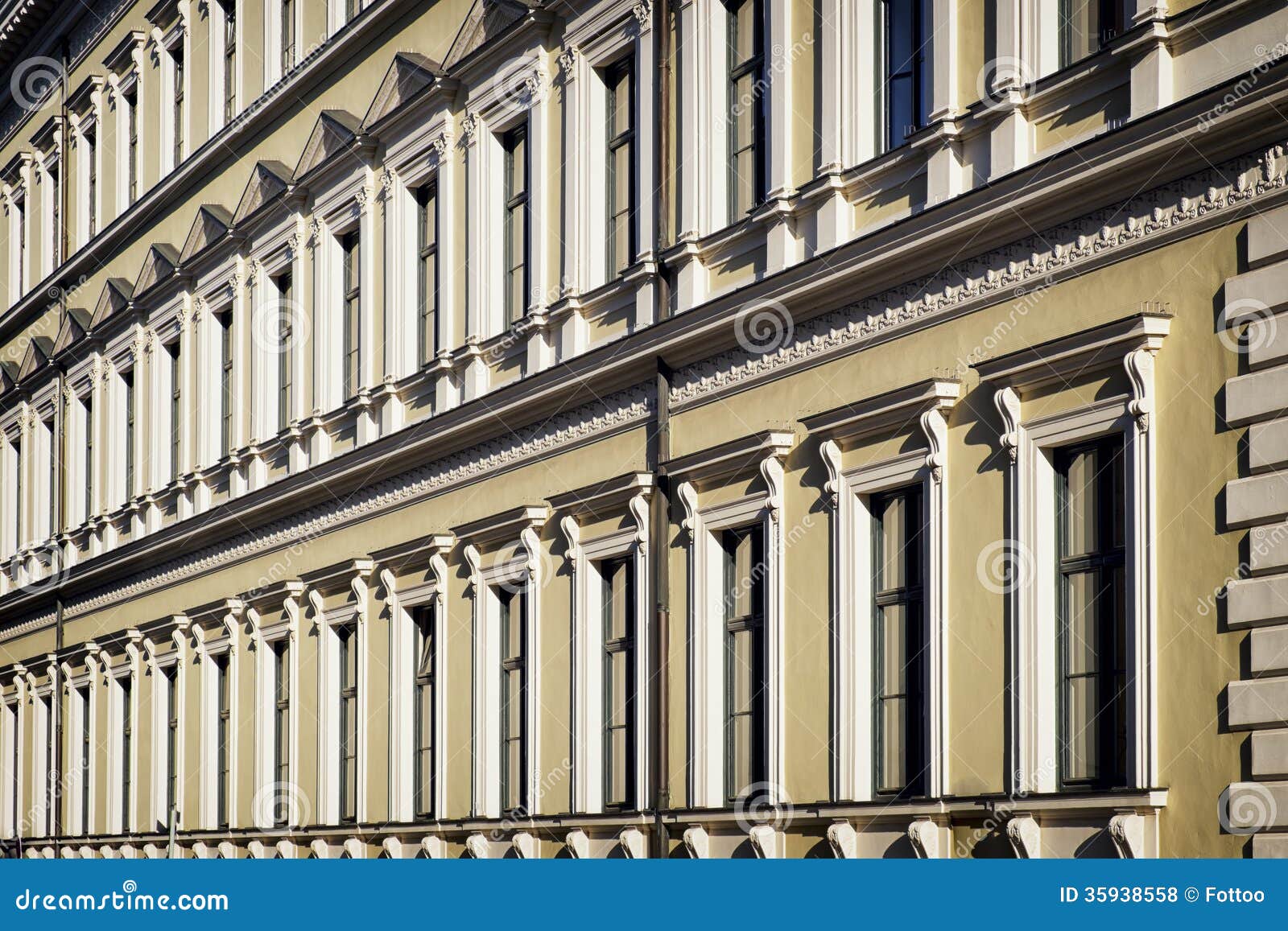 Old facade stock photo. Image of obsolete, architecture - 35938558