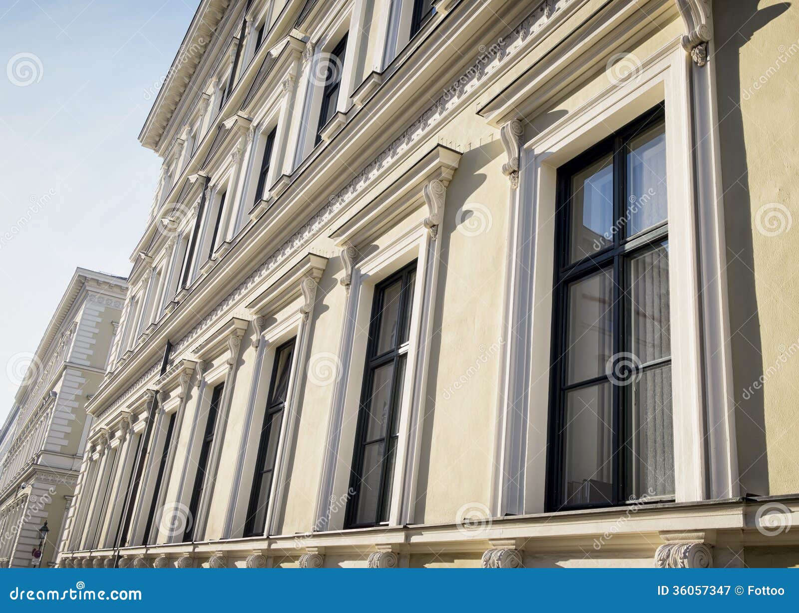 Old facade stock image. Image of classic, architecture - 36057347