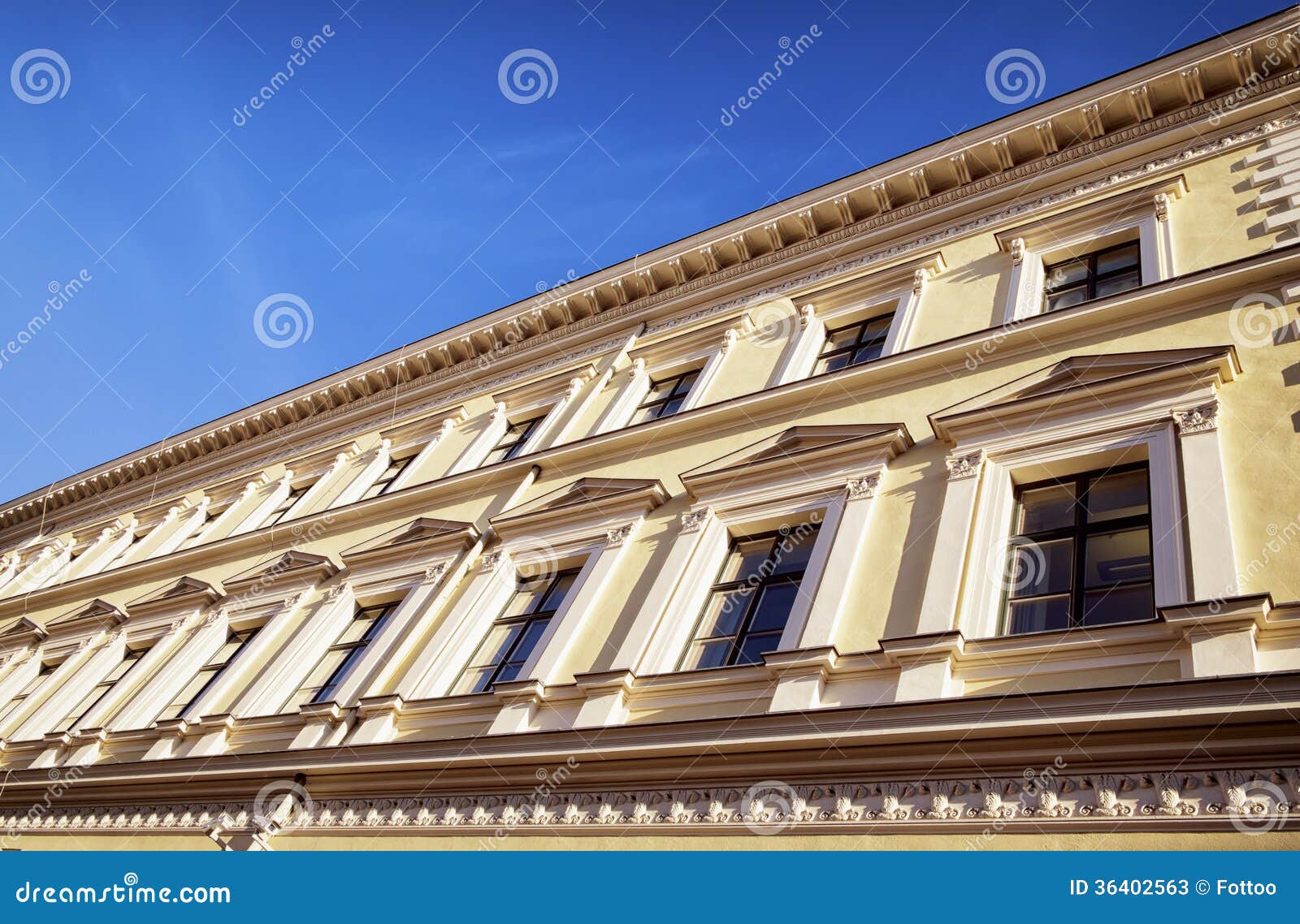 Old facade stock image. Image of object, angle, classic - 36402563