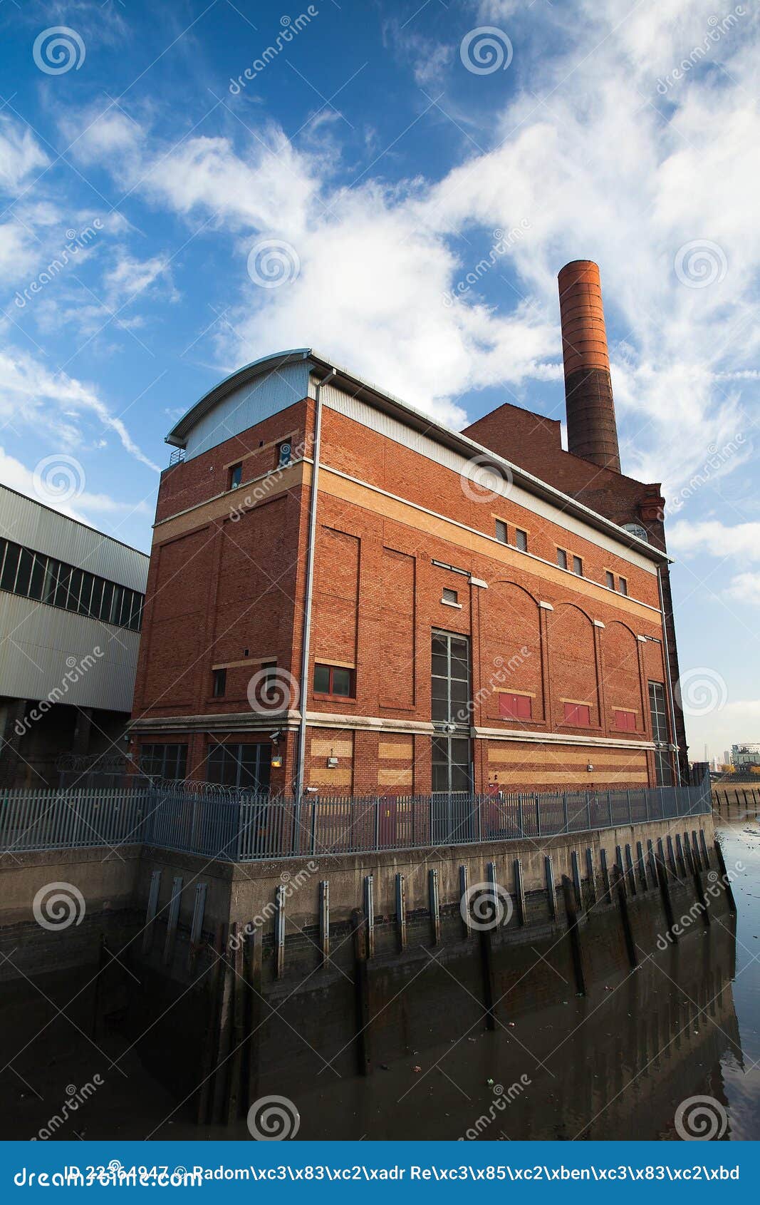 Old factory stock image. Image of england, blue, clear - 22364947