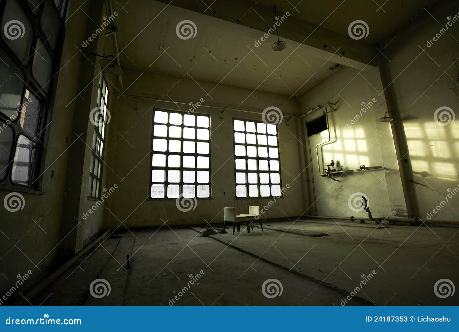 Old factory stock image. Image of door, light, chicago - 24187353