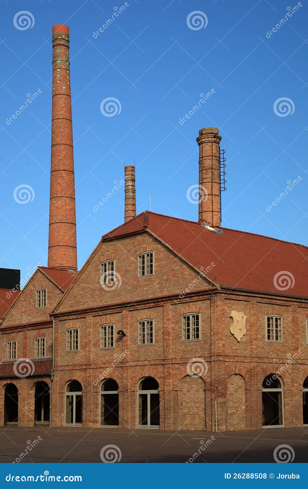 Old factory stock photo. Image of tile, nineteenth, facade - 26288508