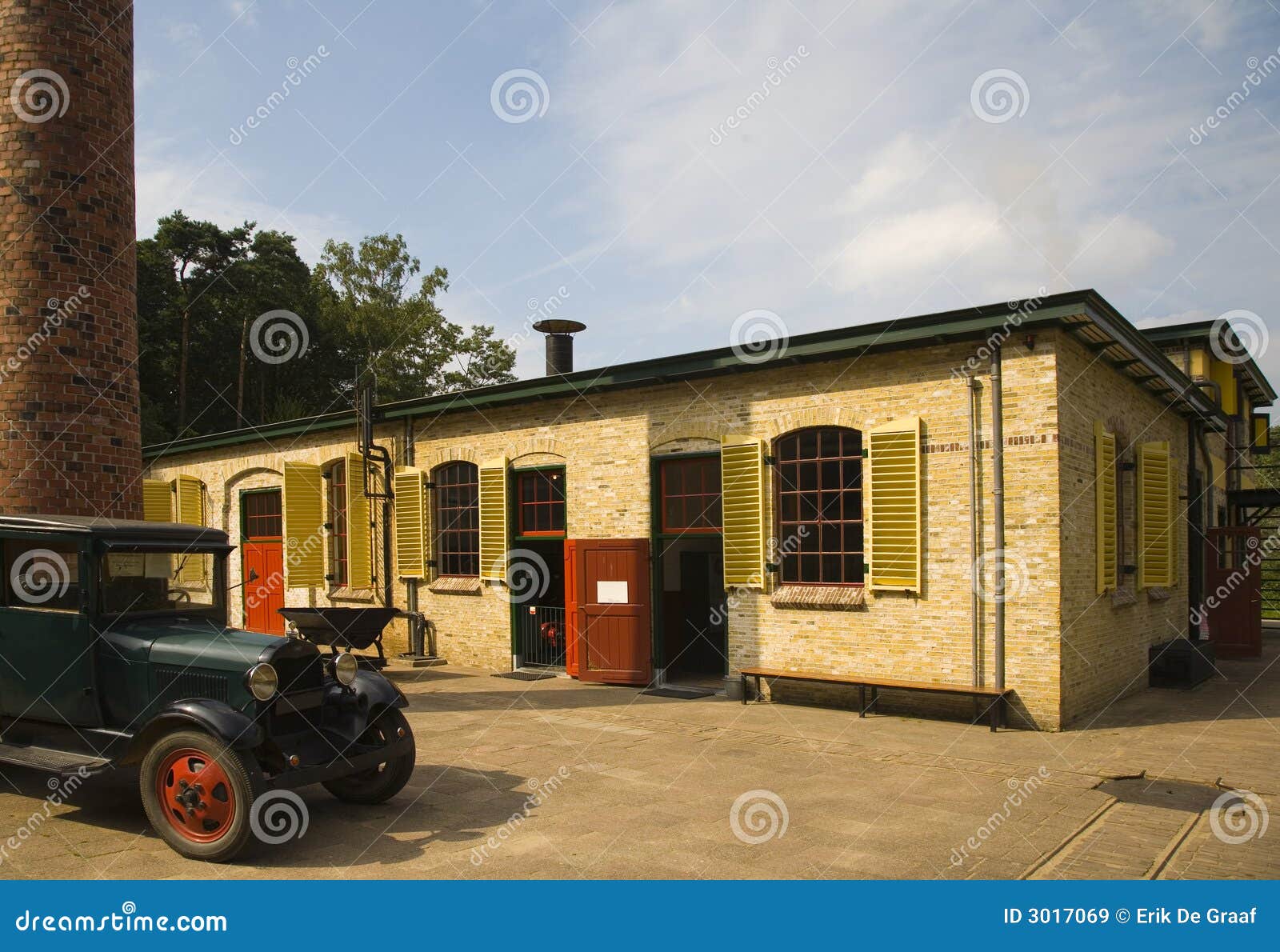 Old factory stock image. Image of factory, brick, front - 3017069