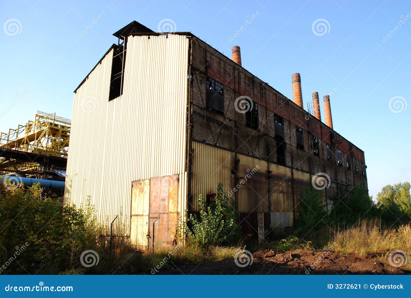 Old factory stock image. Image of plant, industry, output - 3272621