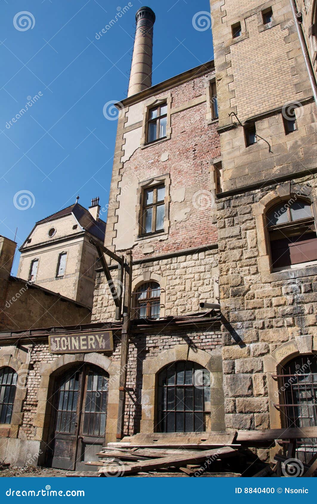 Old Factory stock photo. Image of urban, dirty, factory - 8840400