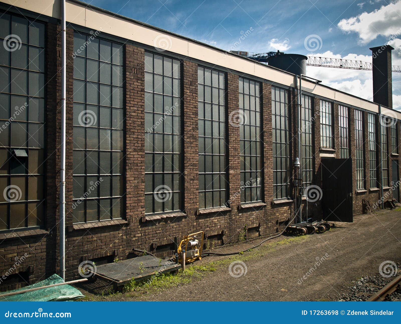 Old Factory Building stock photo. Image of exterior, brick - 17263698