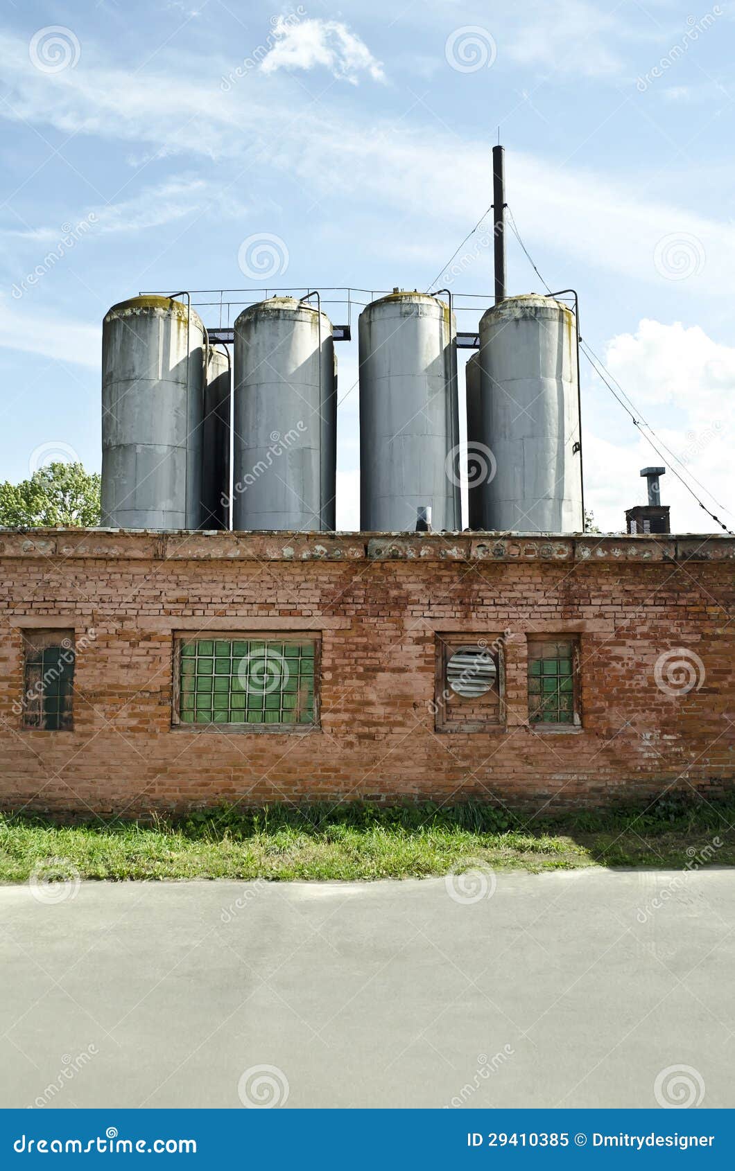 Old factory building stock image. Image of industry, landmark - 29410385