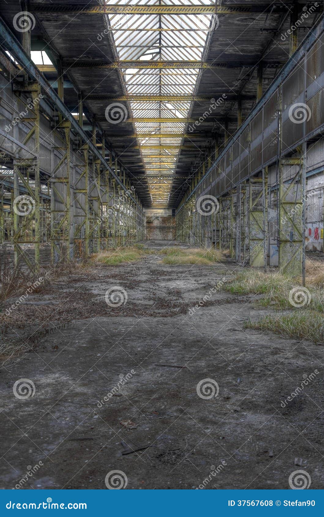 Old factory building stock photo. Image of color, floor - 37567608