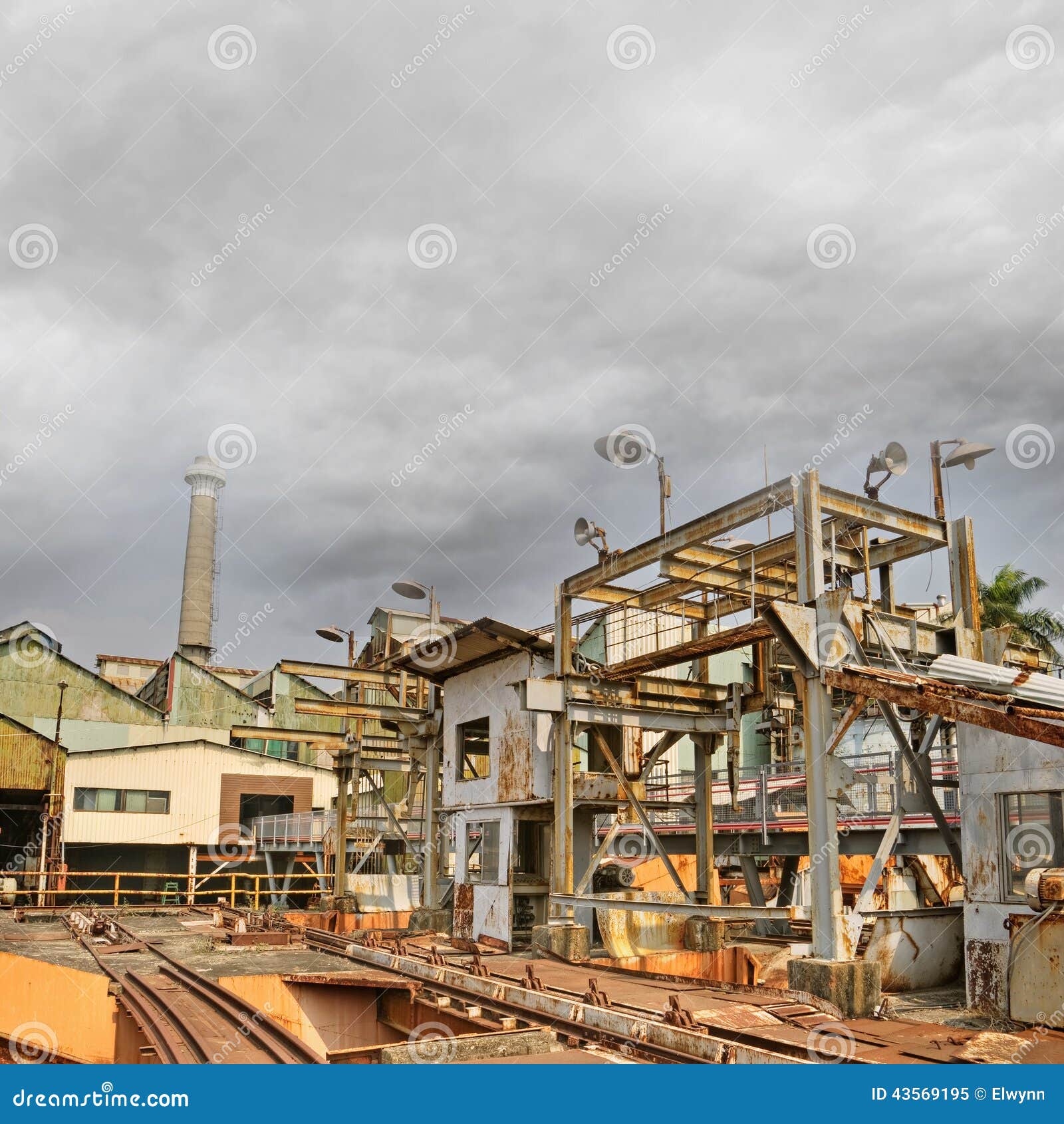 Old factory stock image. Image of metal, factory, dirty - 43569195