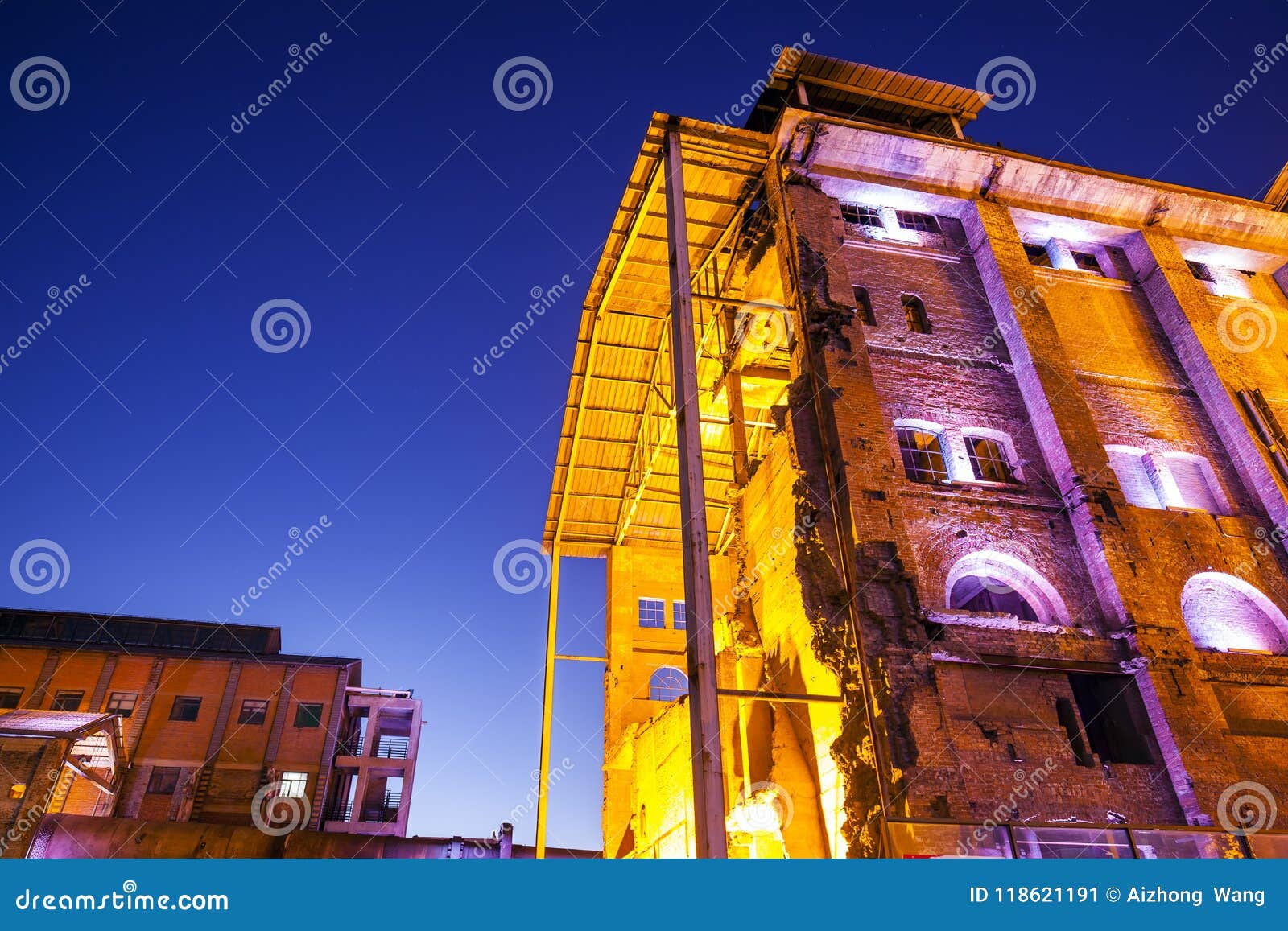 The old factory buildings stock image. Image of industry - 118621191