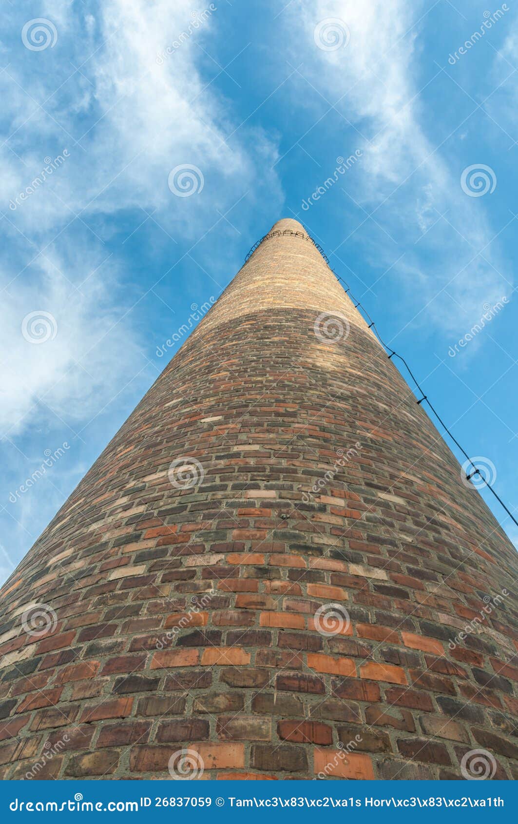 Old factory chimney stock image. Image of outdoors, retro - 26837059