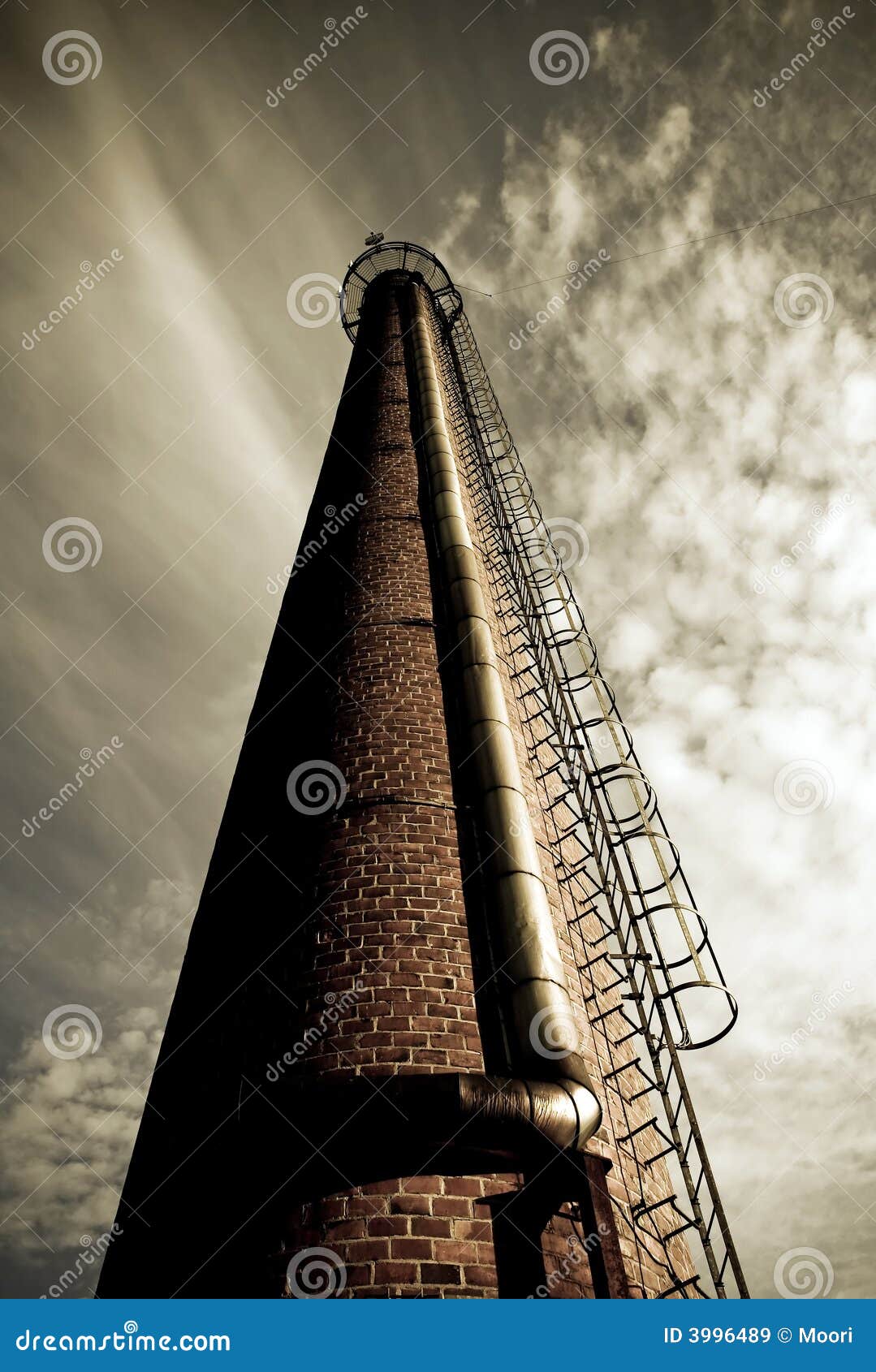 Old factory chimney stock image. Image of chemistry, industrial - 3996489