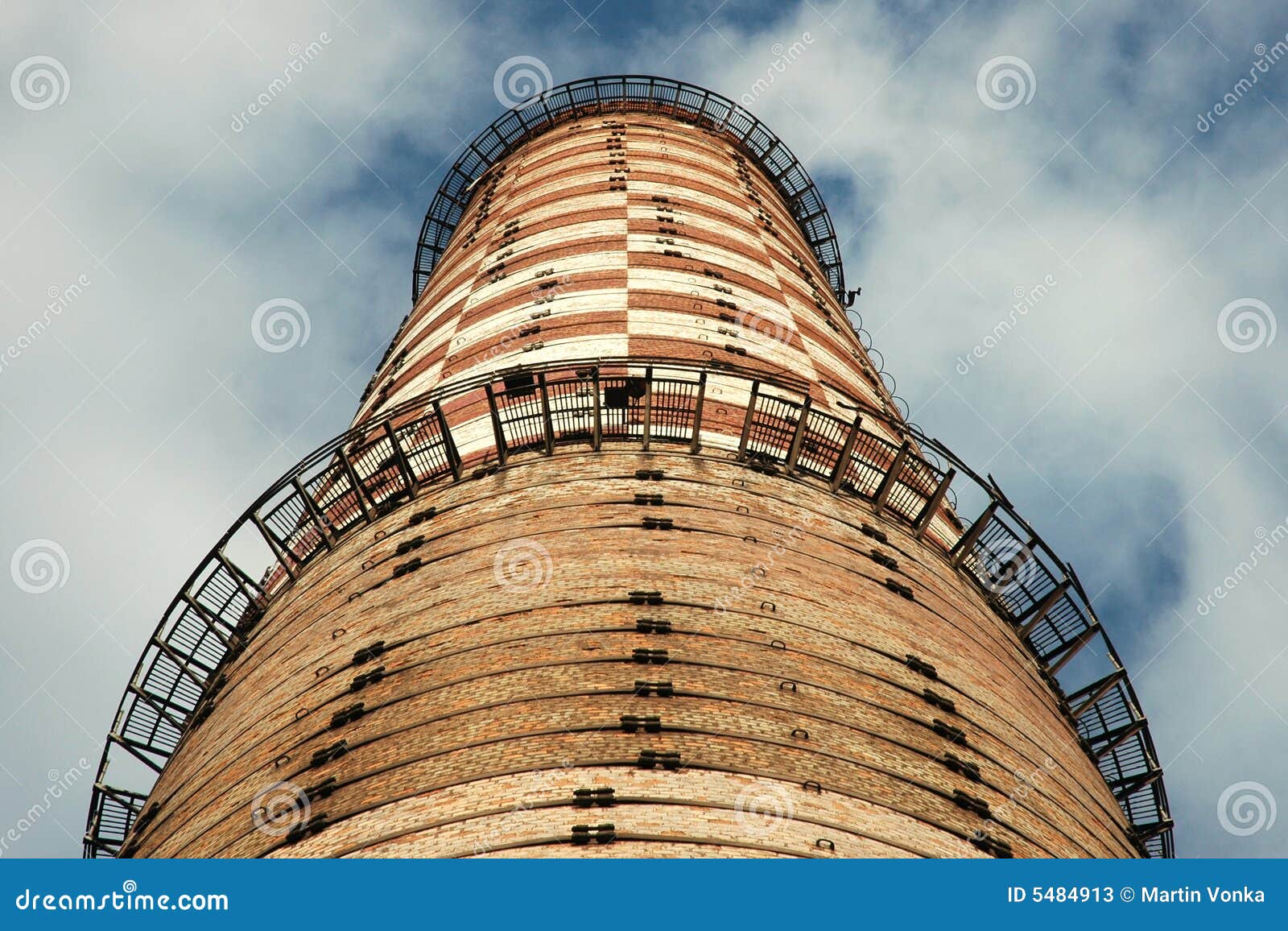 Big Factory Chimney With Dense Smoke Royalty-Free Stock Photography ...