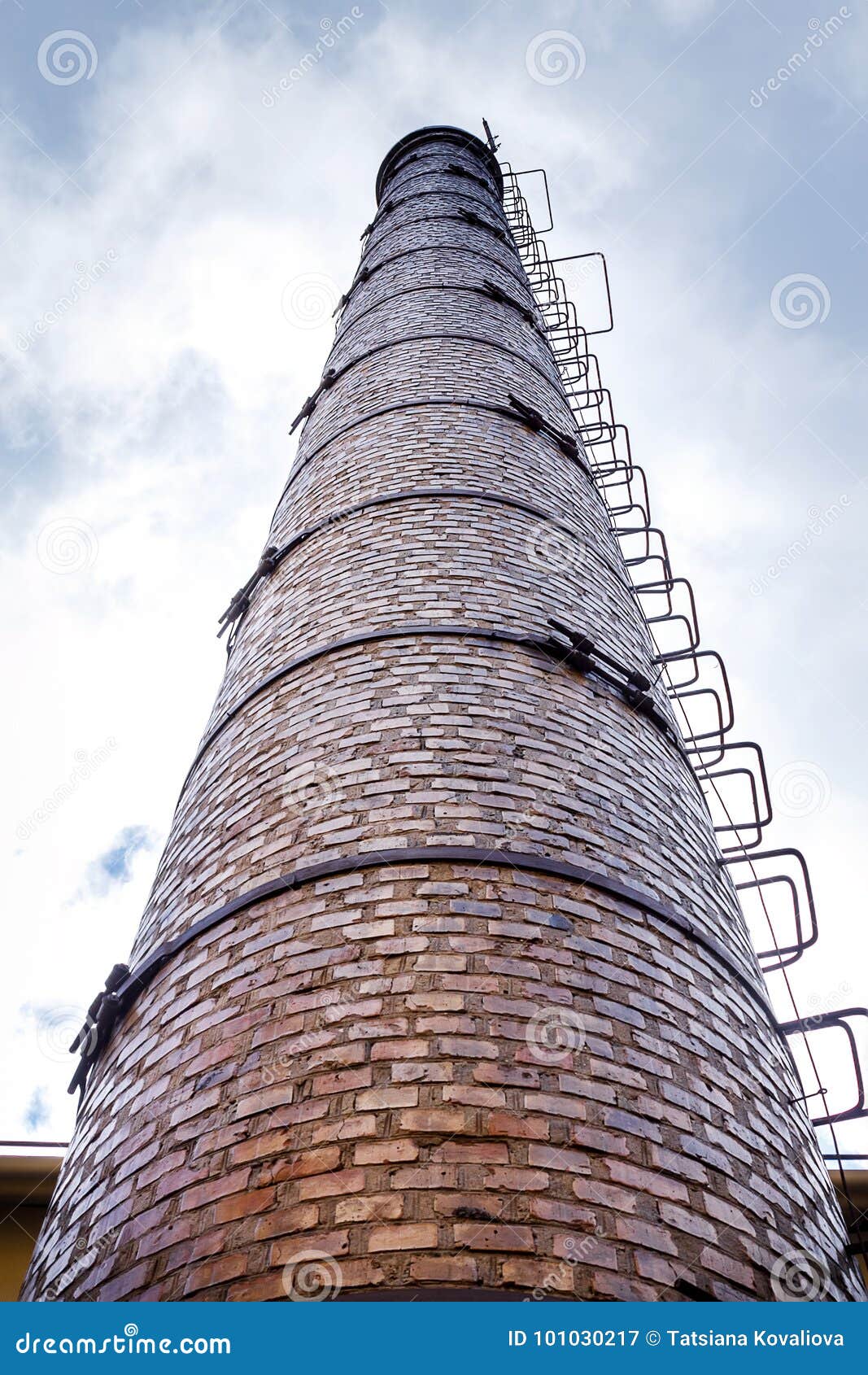 Old factory chimney stock image. Image of chemical, background - 101030217