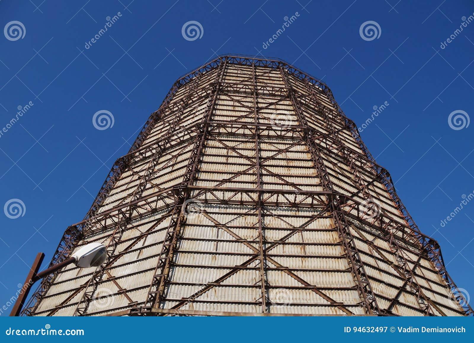Old Factory Cooler of the Big Size Stock Image - Image of object ...