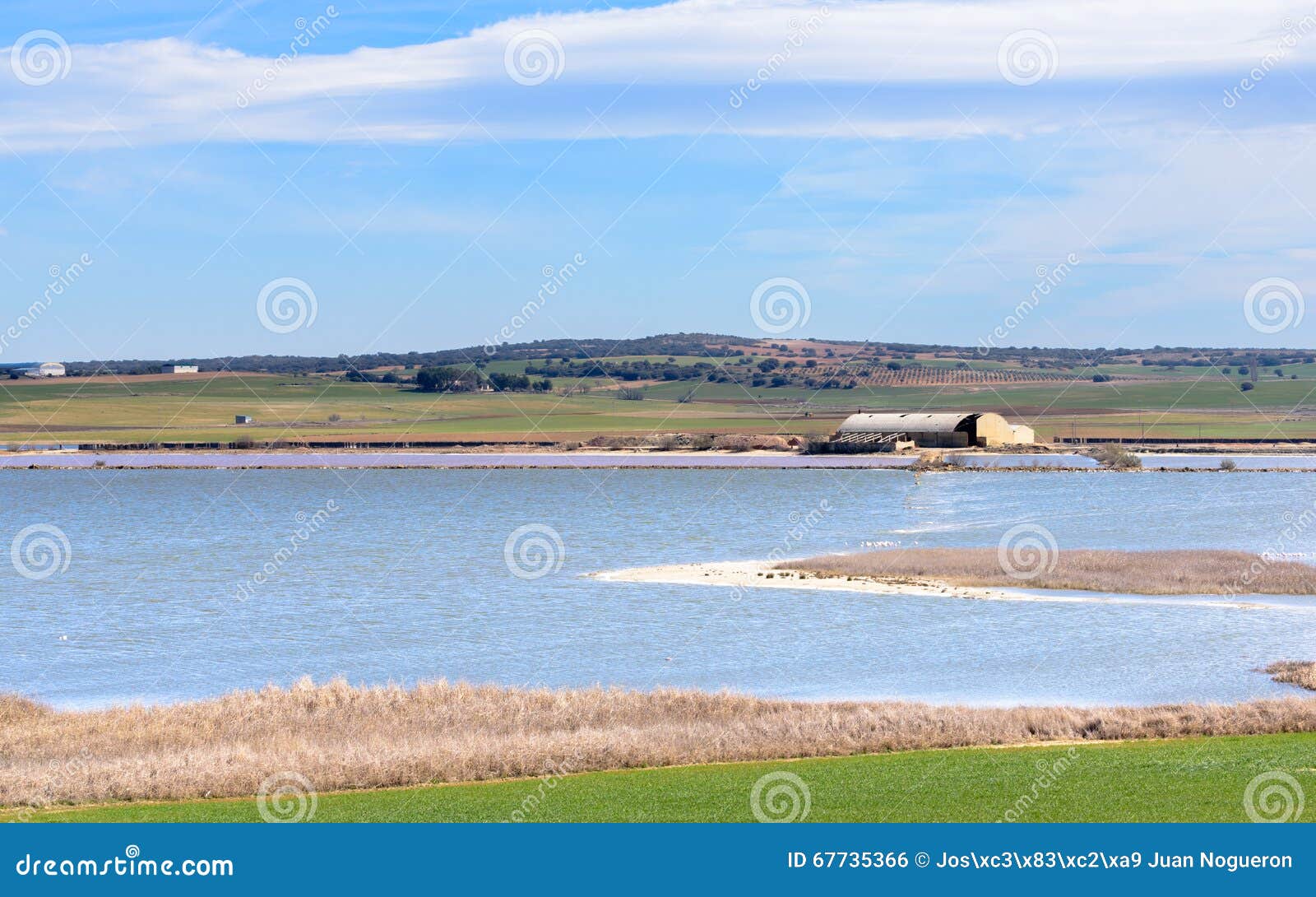 Old Factory at the Edge of the Lagoon Stock Photo - Image of edge ...