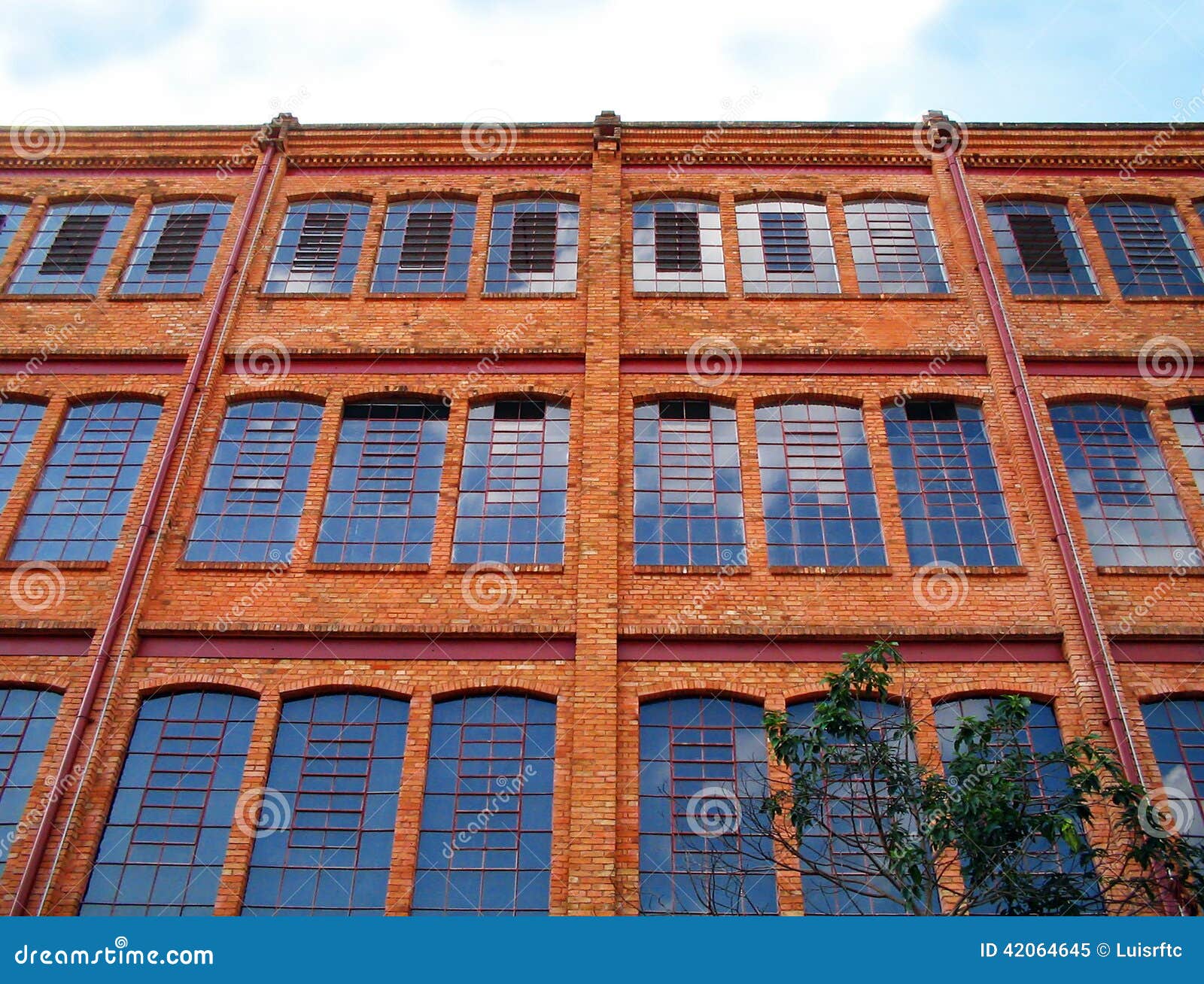 Old factory stock image. Image of brick, brazil, retro - 42064645