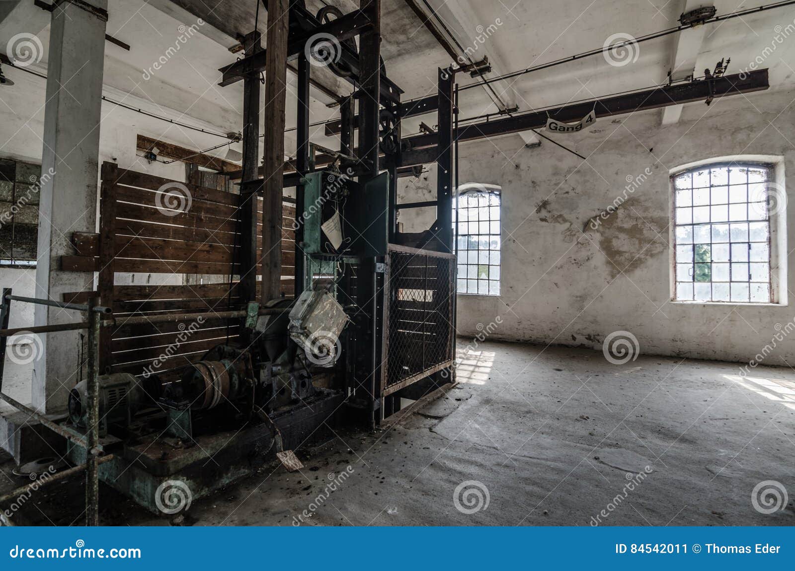 Old factory hall stock image. Image of room, flue, forget - 84542011