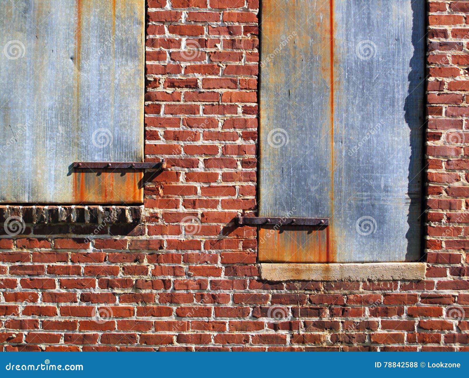 Old Factory Loading Doors stock photo. Image of vintage - 78842588