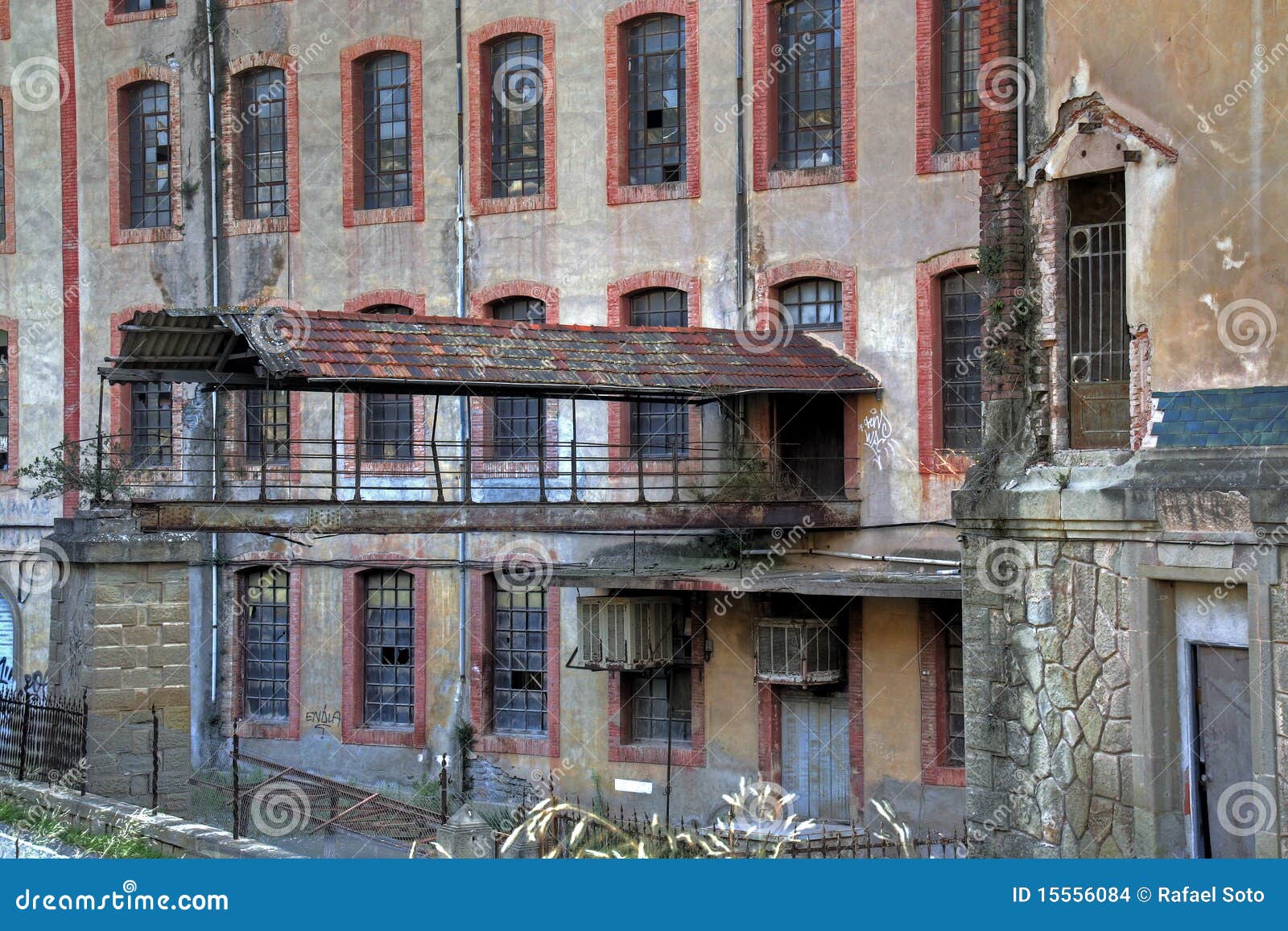 Old Factory in Manresa Spain Stock Photo - Image of spain, degraded ...