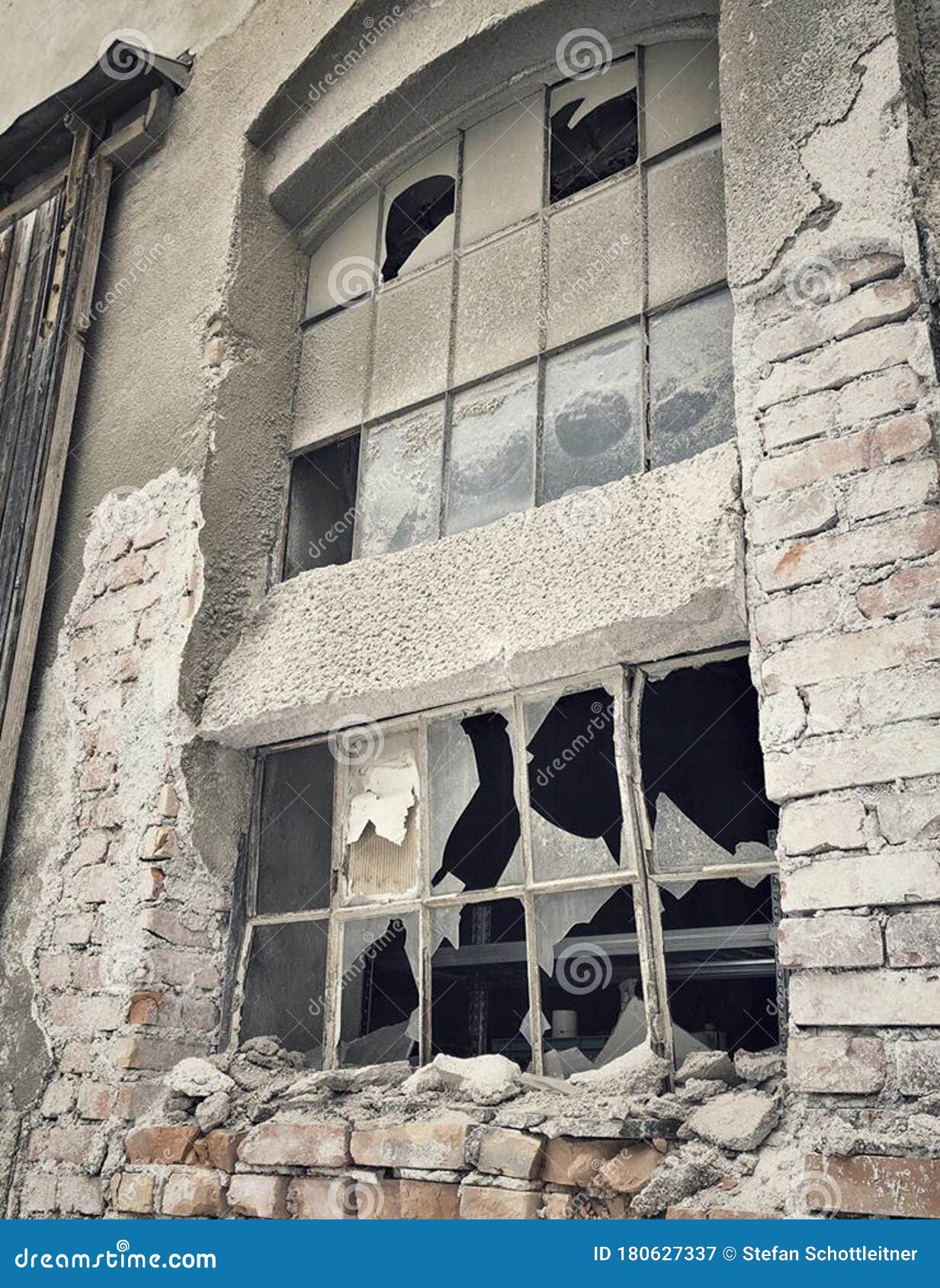 An Old Factory from Outside Stock Image - Image of window, tourist ...