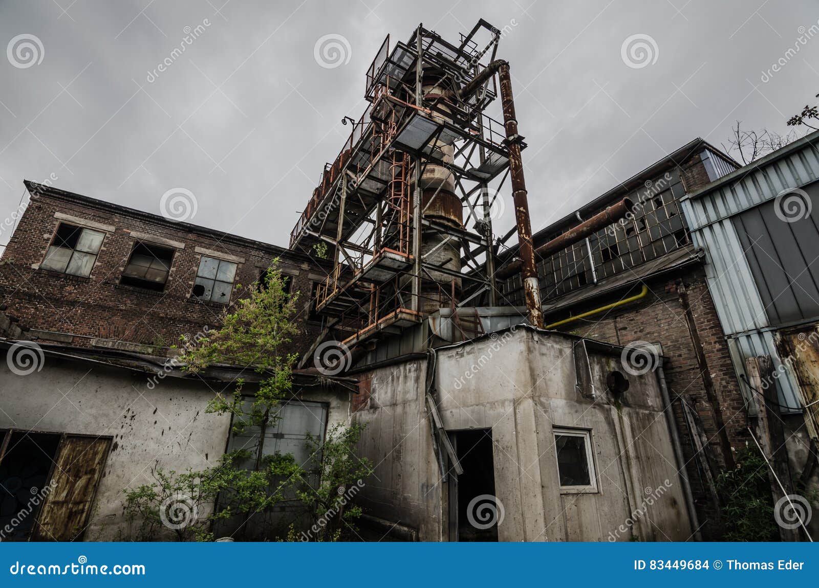 Old factory stock photo. Image of machinery, historical - 83449684