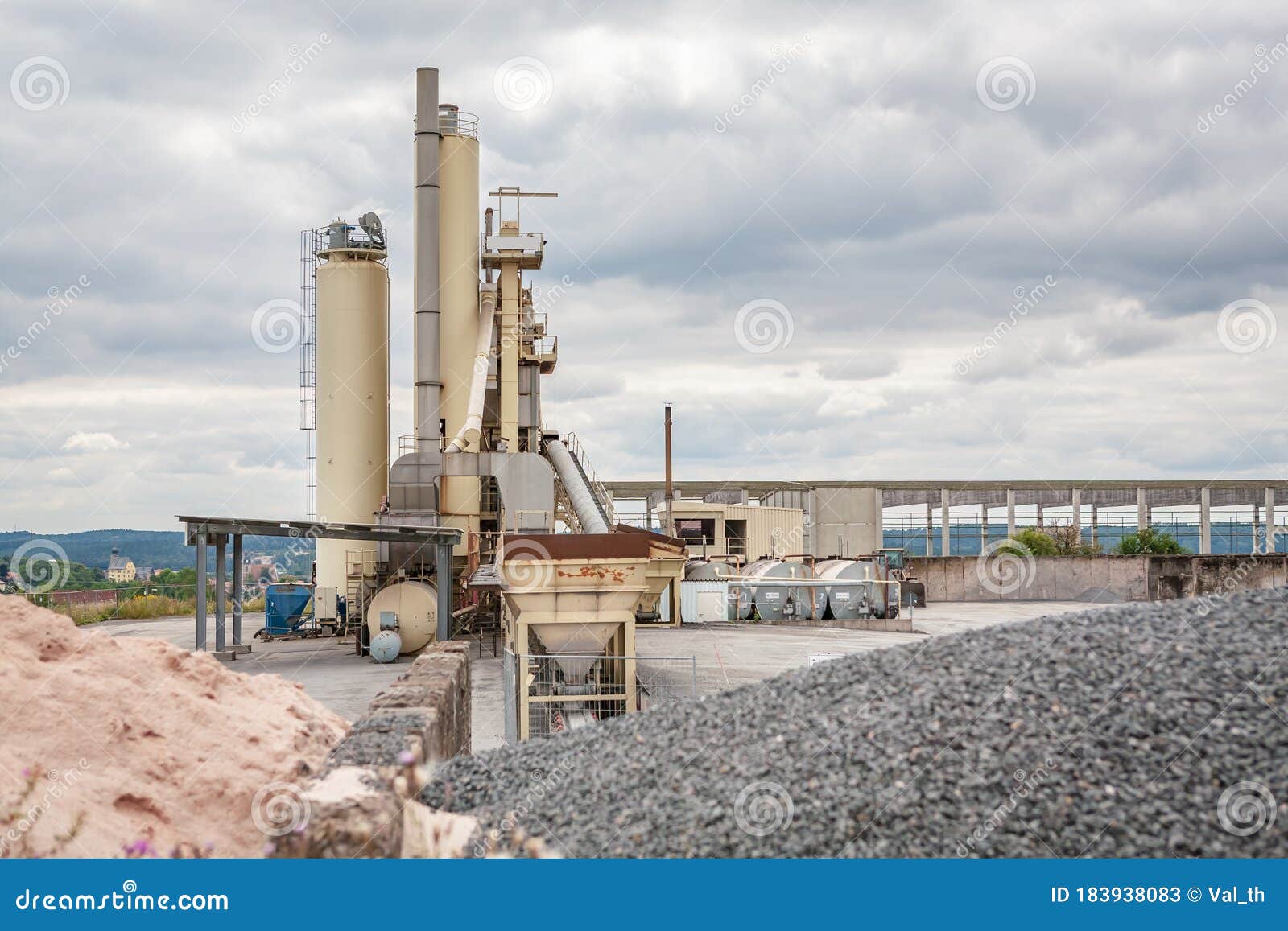 The old factory stock image. Image of industry, land - 183938083