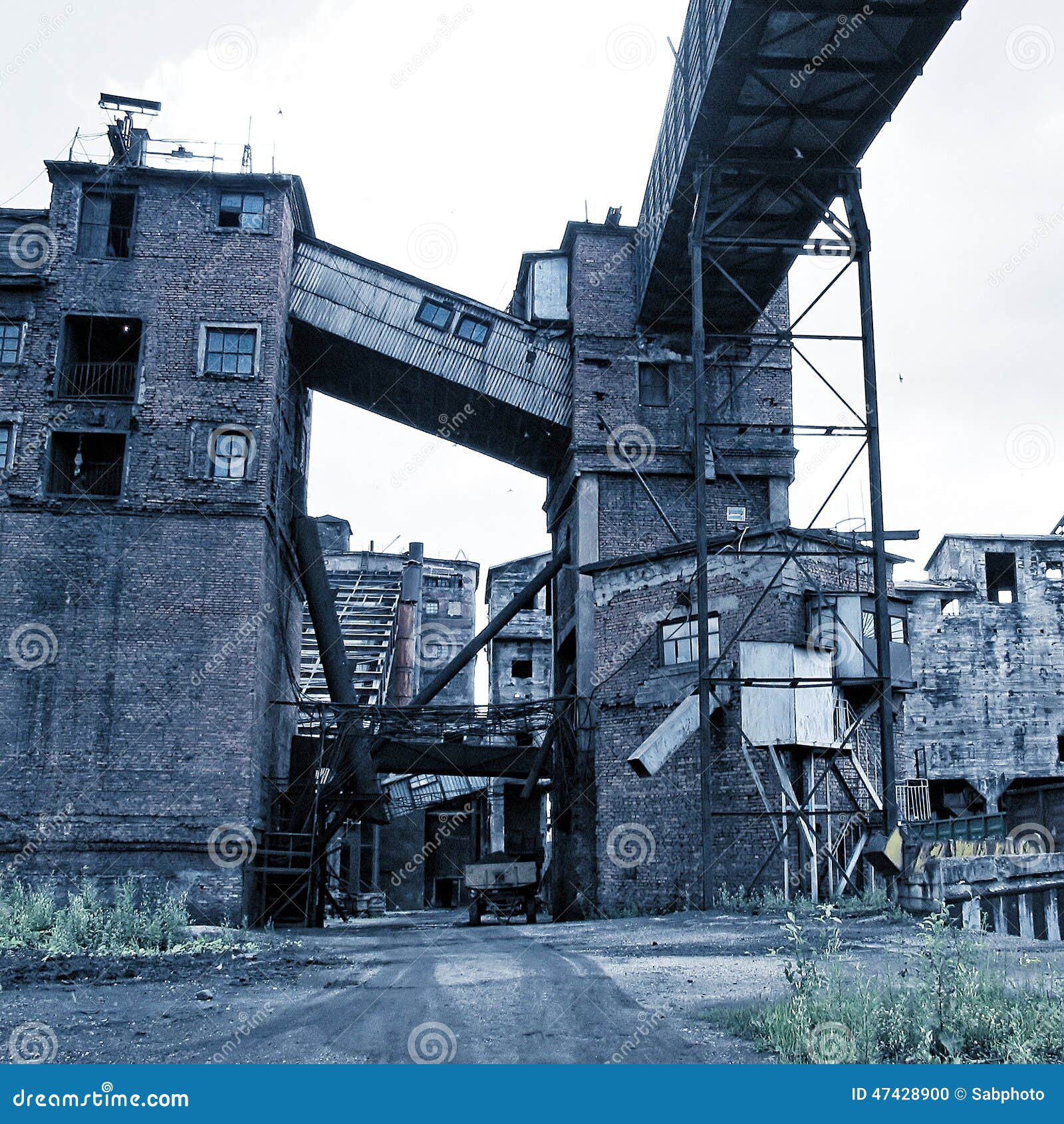 Old Factory stock photo. Image of absence, boiler, coal - 47428900