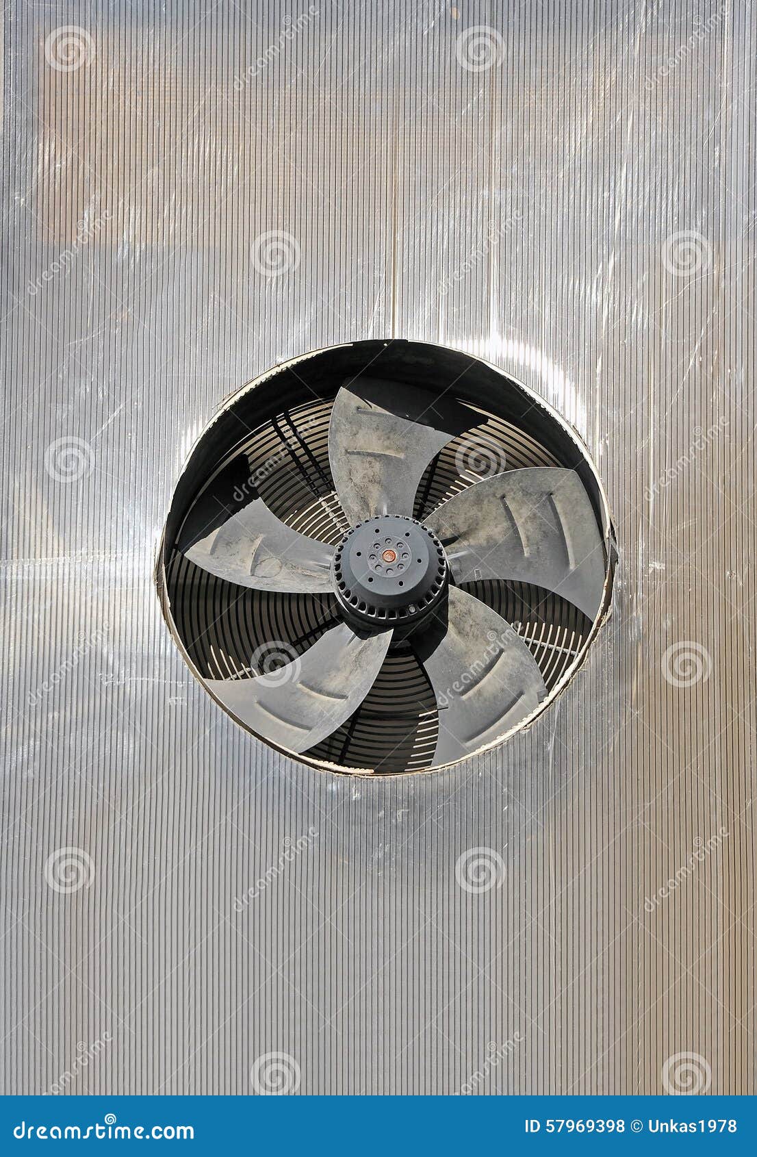 Old Factory Ventilation System Stock Photo - Image of temperature ...