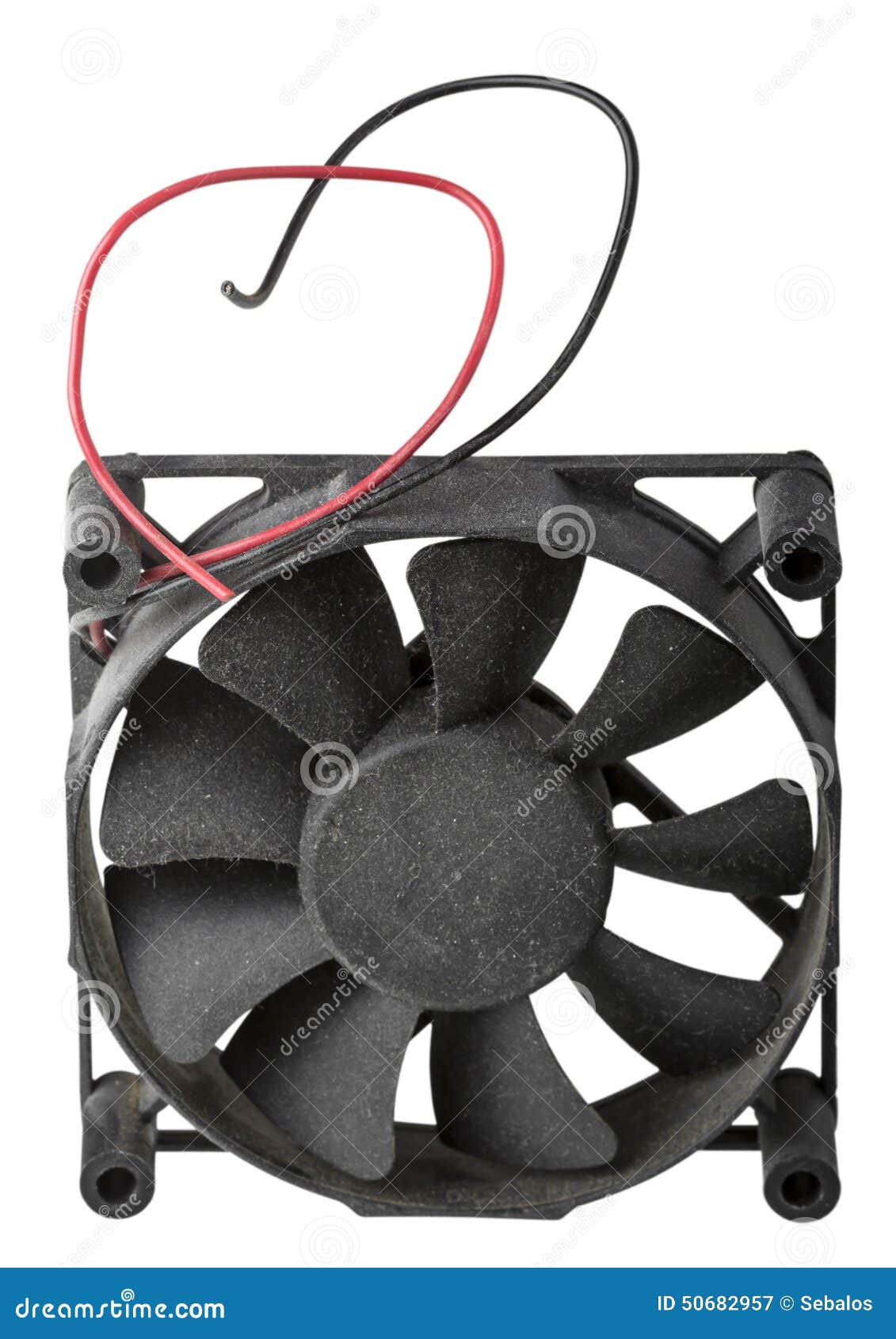 Old Fan For Cooling CPU Stock Photo - Image: 50682957