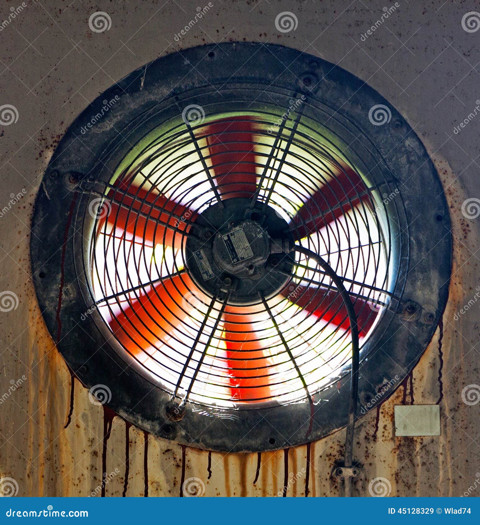 Old Fan Wall Abandoned Factory Stock Photos - Free & Royalty-Free Stock ...
