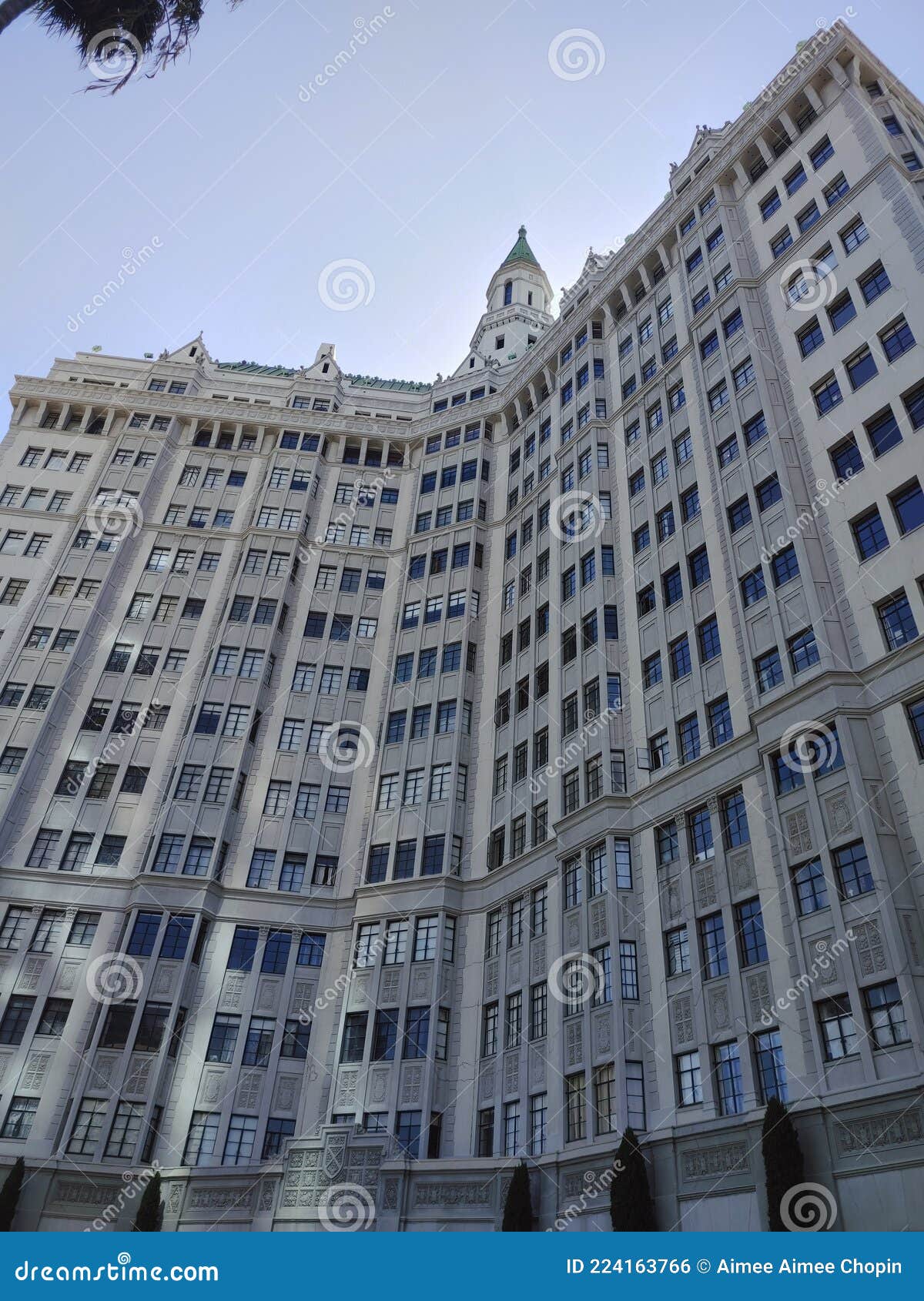 Old fancy building stock photo. Image of wall, blue - 224163766