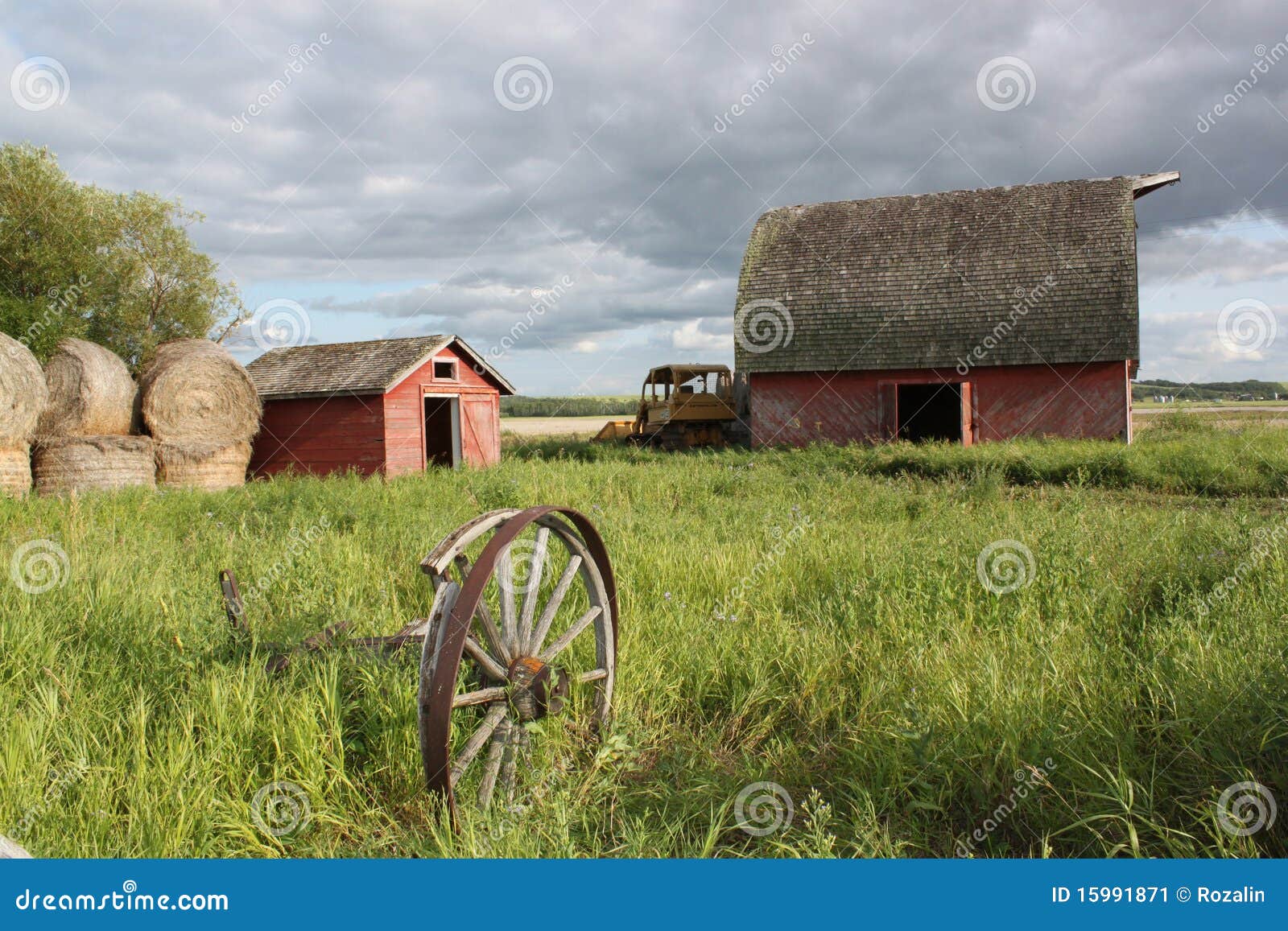 Old farm stock image. Image of grain, wheat, canadian - 15991871