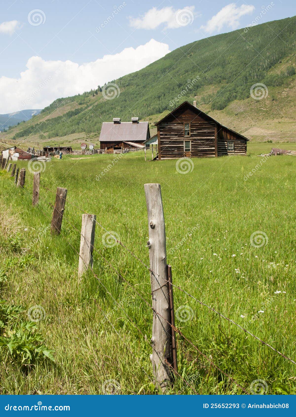 Old farm stock image. Image of butte, building, county - 25652293