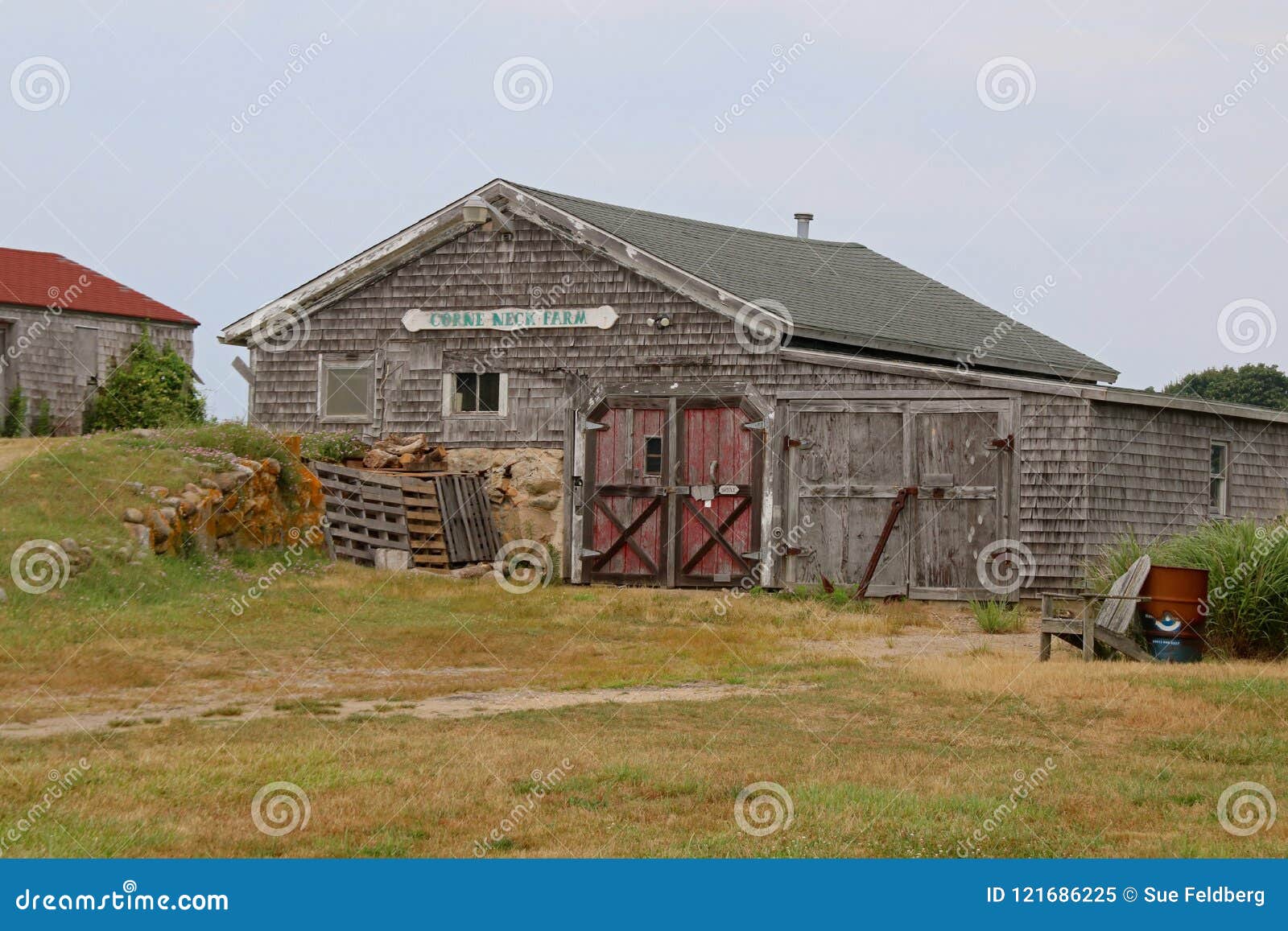 Corne Neck Farm, Block Island, Rhode Island Editorial Image - Image of ...