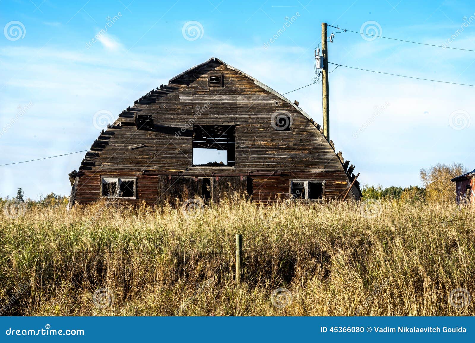 Old Farm Barn stock photo. Image of agriculture, wood - 45366080