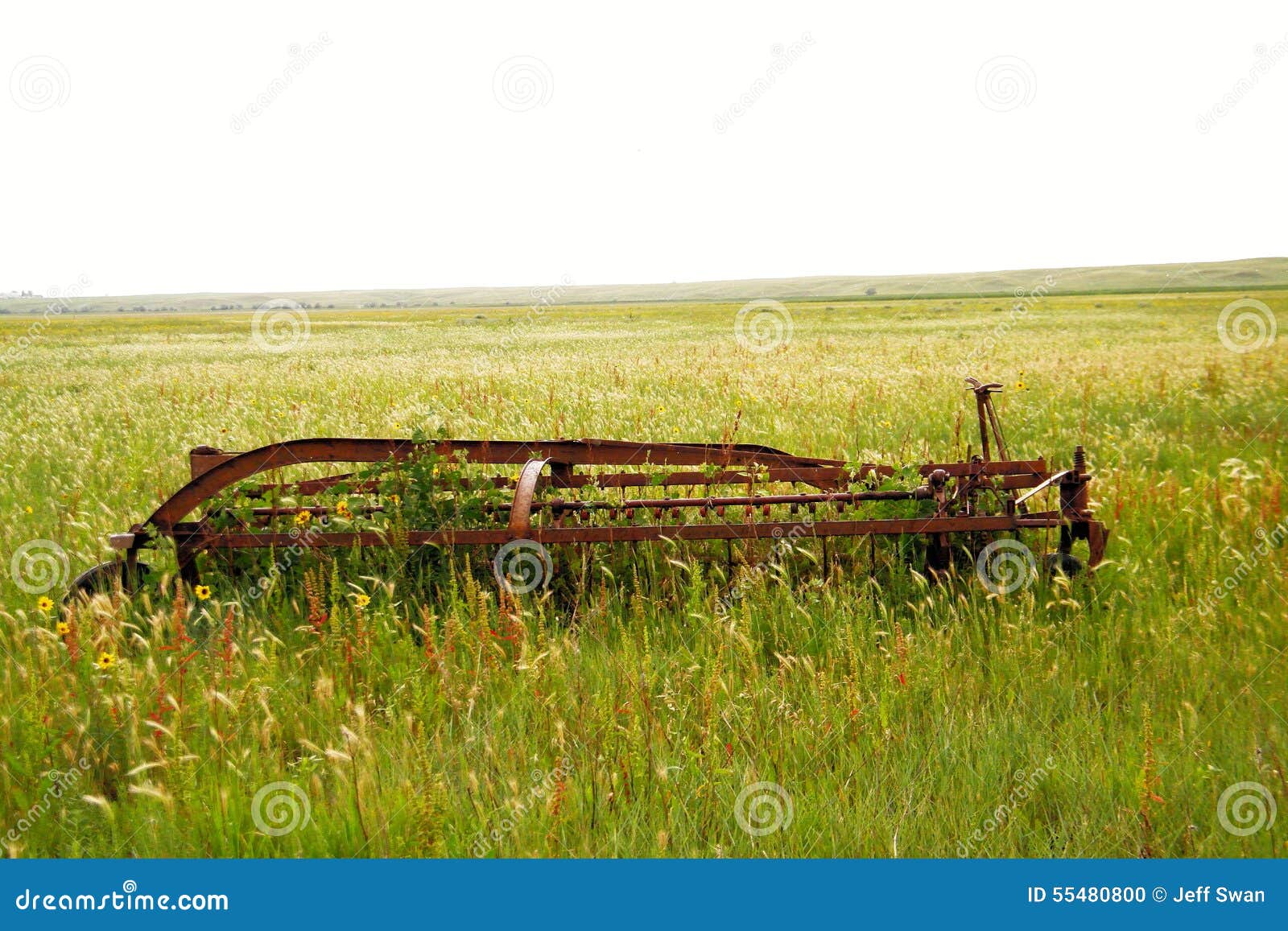 Old farm equipment stock photo. Image of farming, steel - 55480800